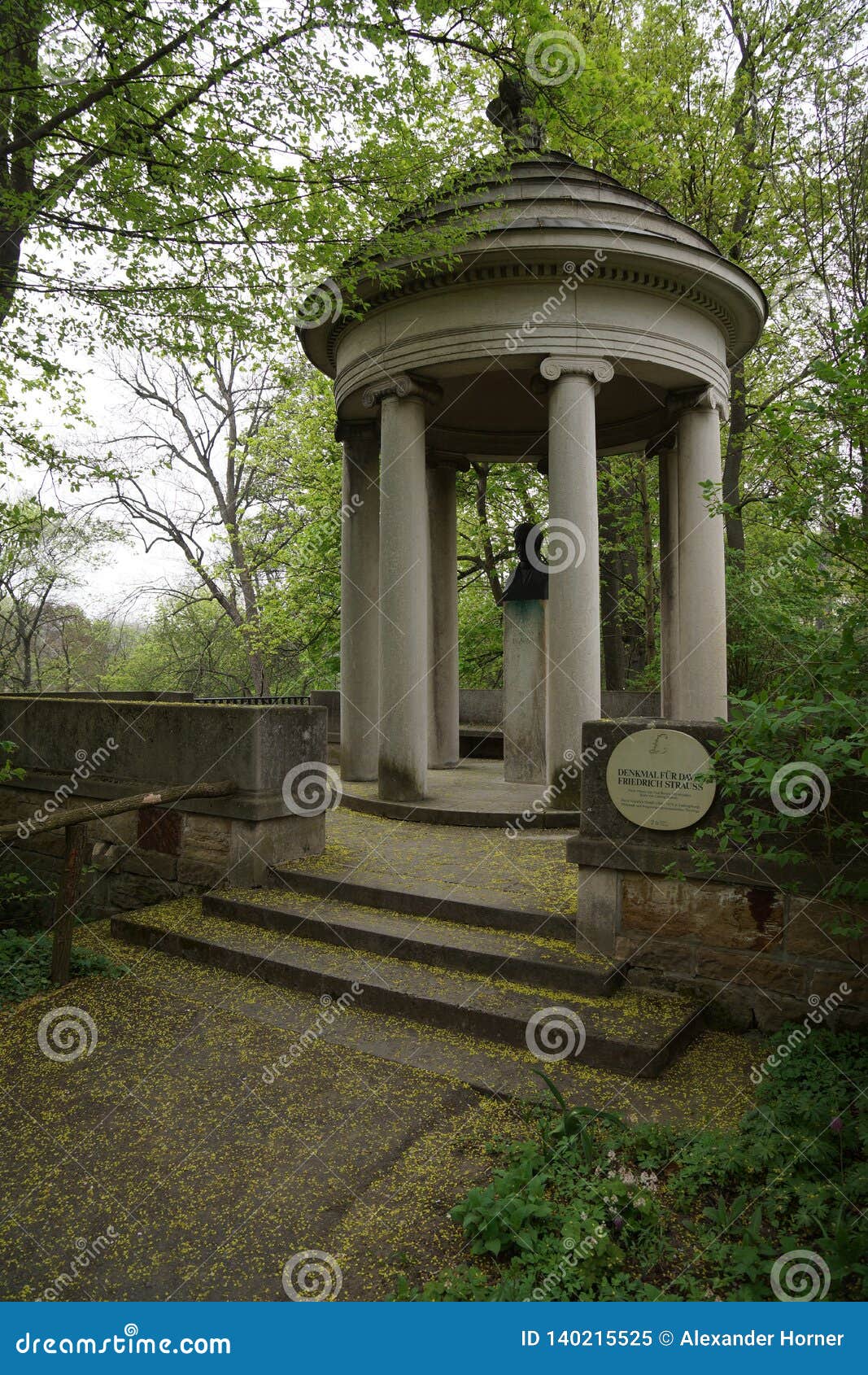 Pavillon Old Park Site Columns Stock Image - Image of harvest ...