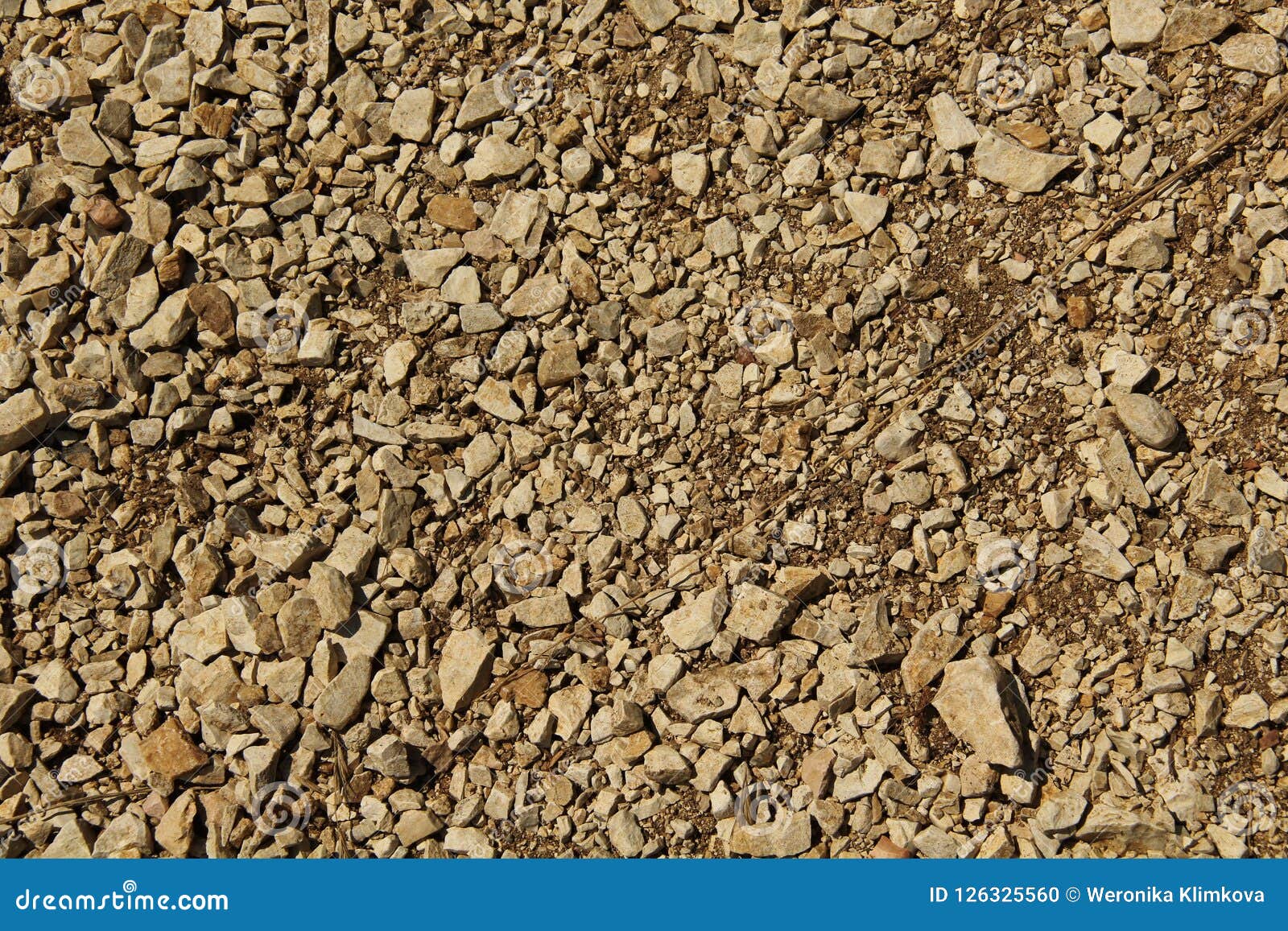 Pavimento de la grava foto de archivo. Imagen de pavimento - 126325560