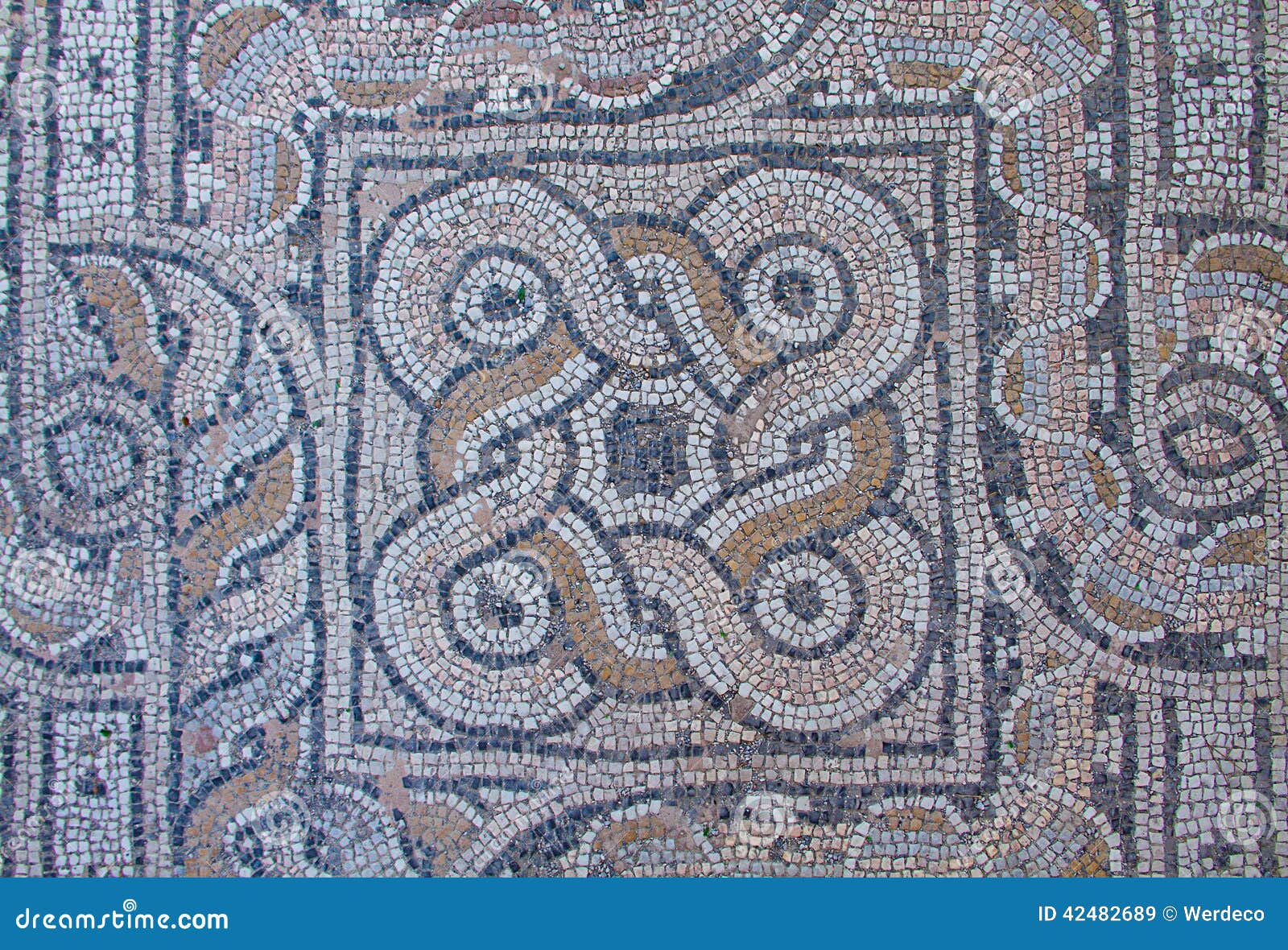 Pavimento Di Mosaico Del Greco Antico 1 Immagine Stock - Immagine di mosaico, chiusura: 42482689