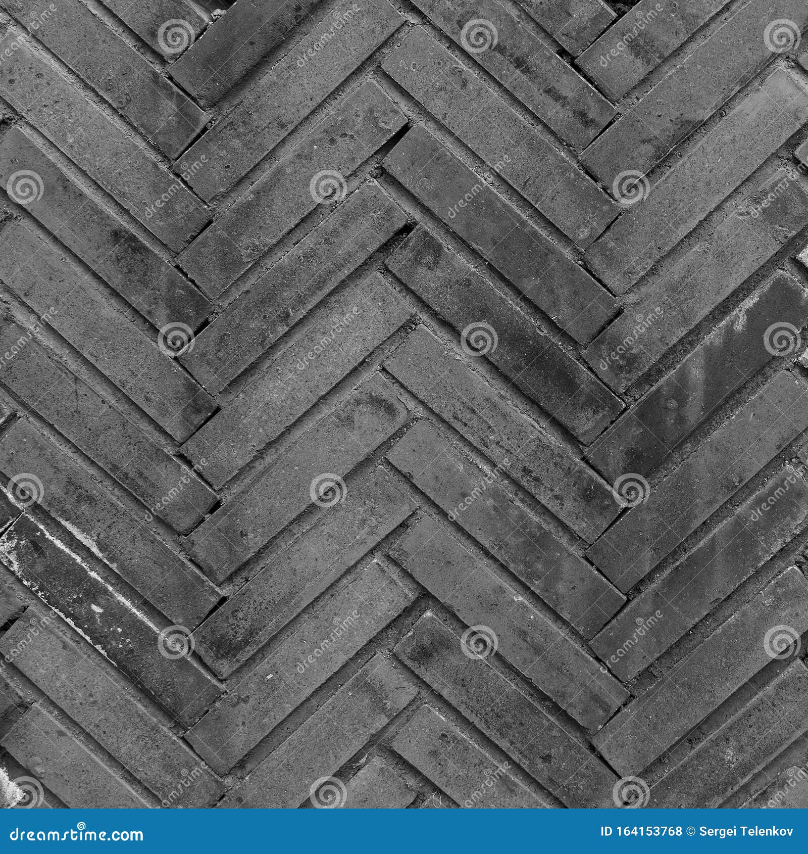 Paving Blocks of Rectangular Blocks in Black. Road Pavement Made of ...