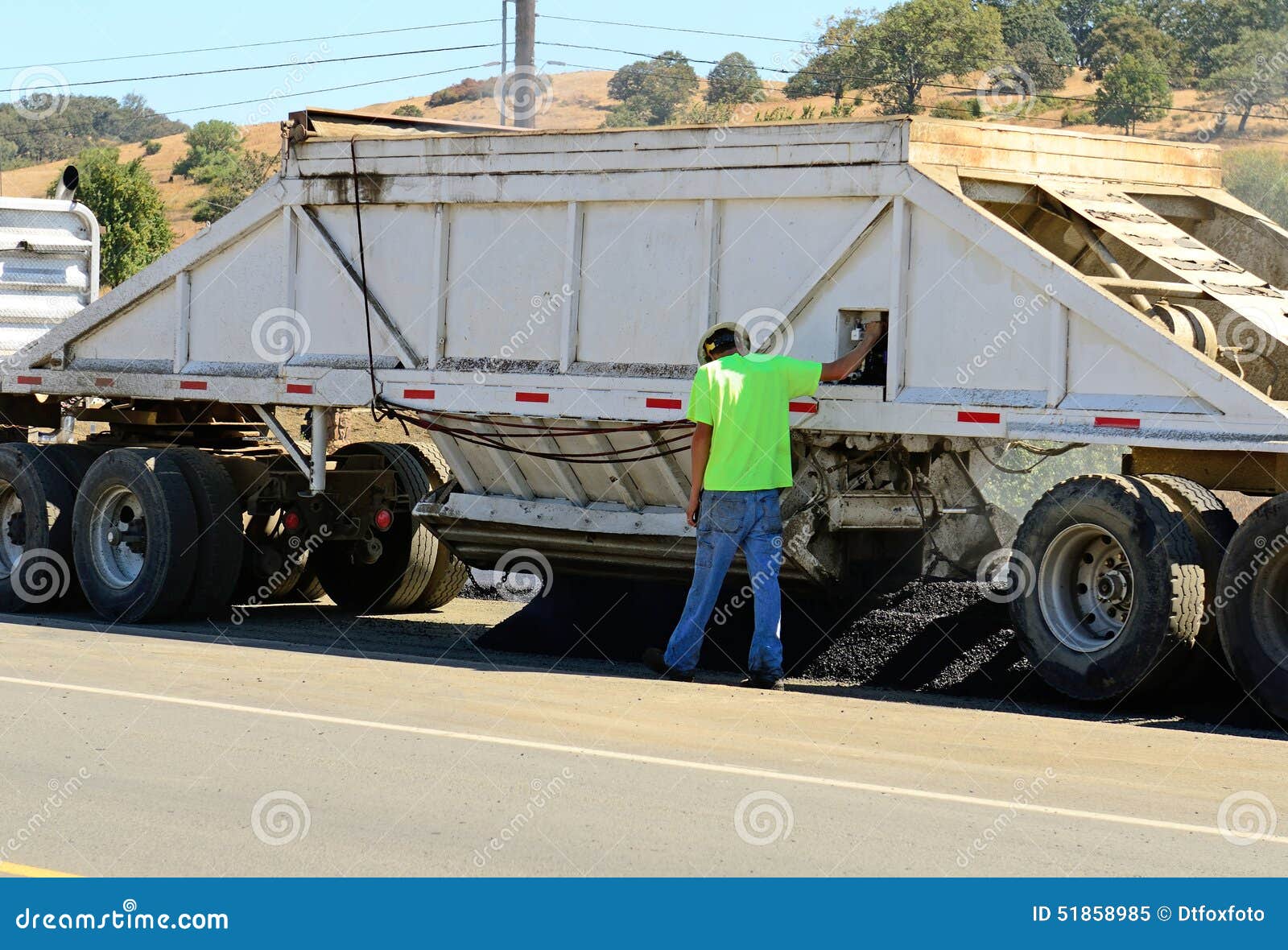Paving Crew stock image. Image of road, work, construction - 51858985