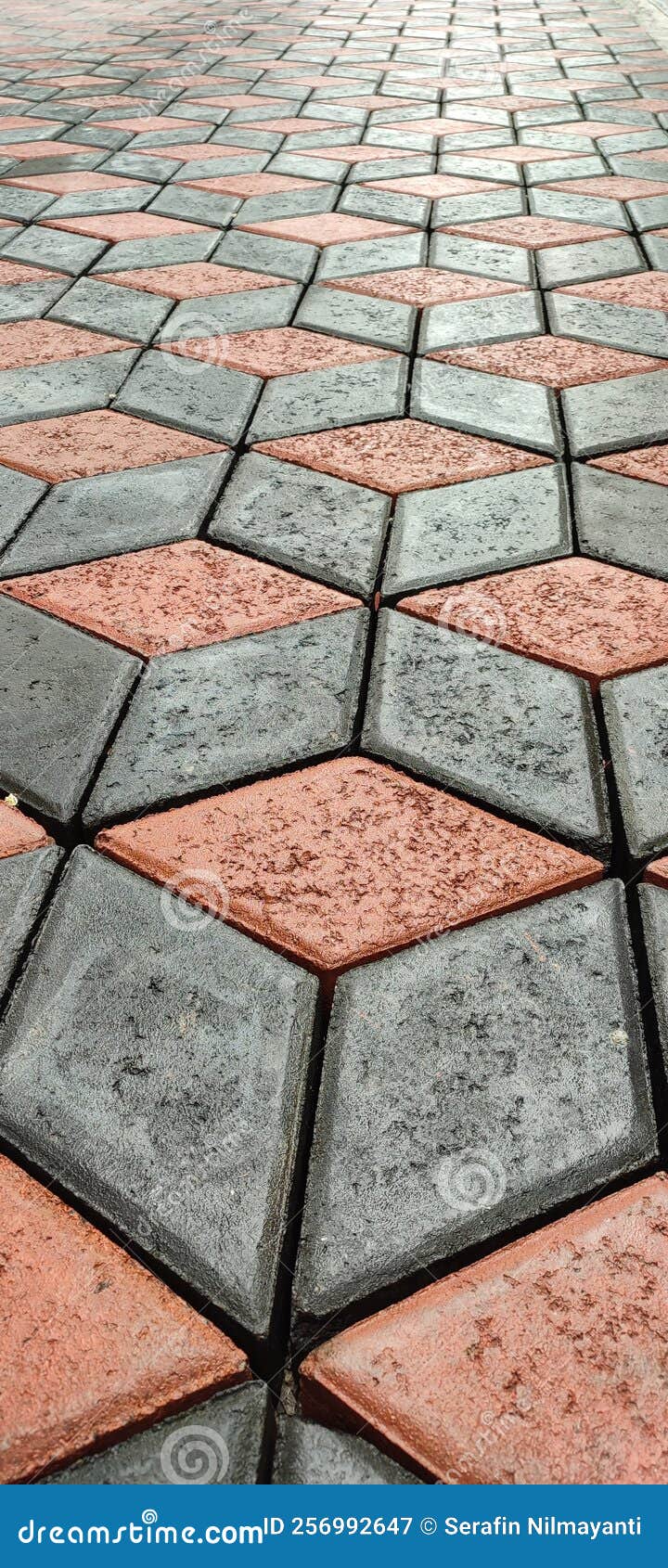Paving Design Idea_3D Pattern Stock Image - Image of design, paving ...