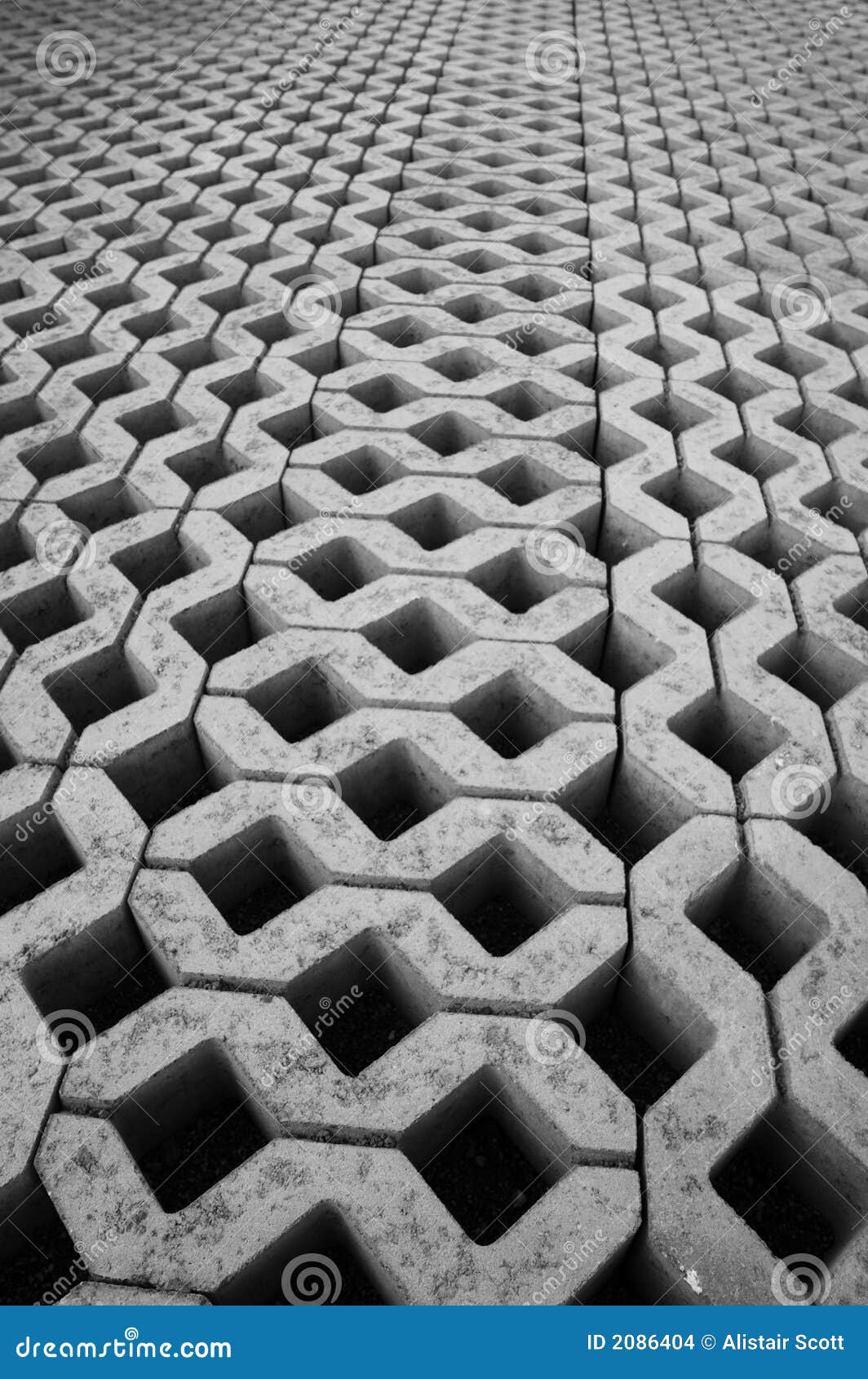 Paving grid stock photo. Image of diagonals, texture, greyscale - 2086404