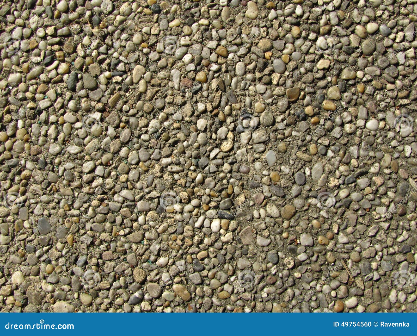 Paving Made of Little Stones Stock Photo - Image of construction ...