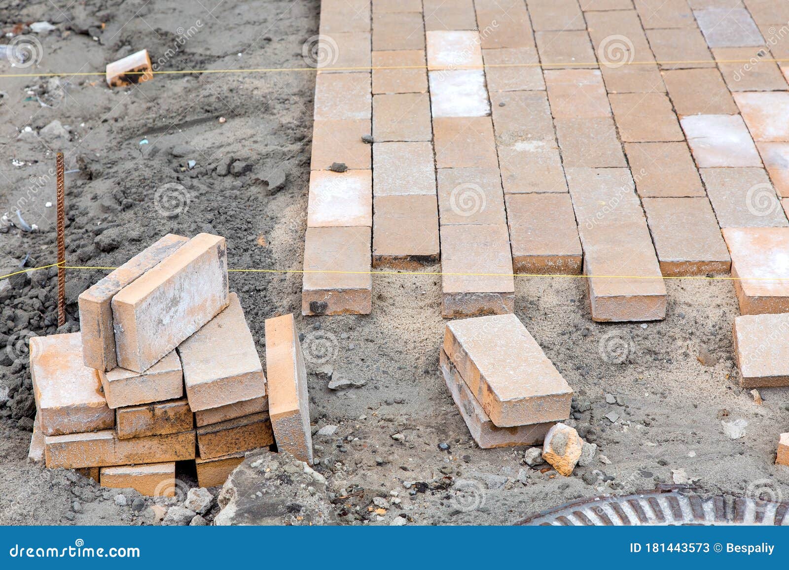 Rectangular Stone Wall Tile Texture. Stock Image | CartoonDealer.com ...