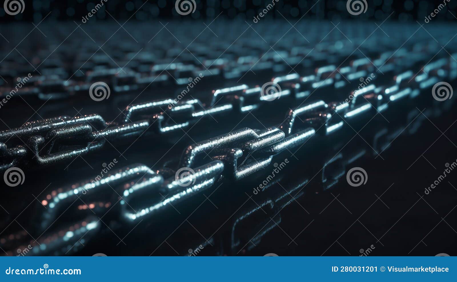 Paving the Path for Blockchain Technology Stock Illustration ...