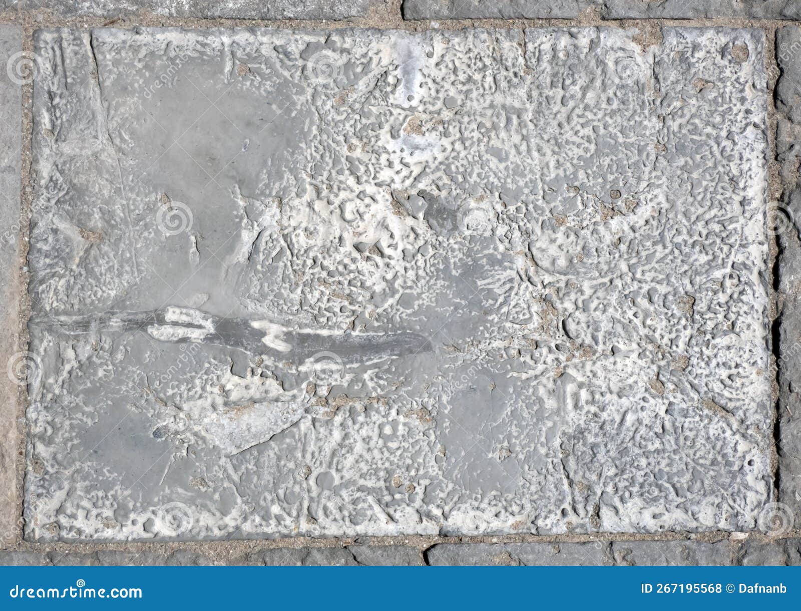 Paving Slabs, Fossilized Shells, Texture of Fossils Stock Photo - Image ...