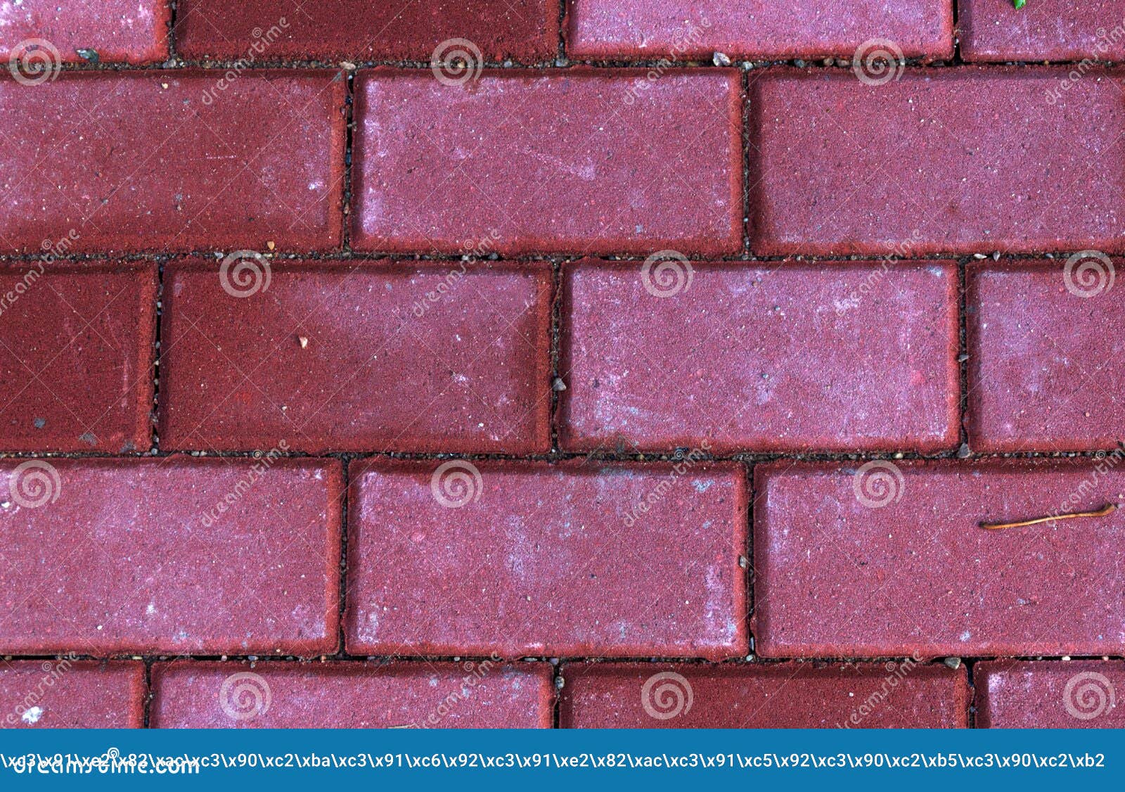 Red Brick Paving Slab Background Stock Photo - Image of natural ...