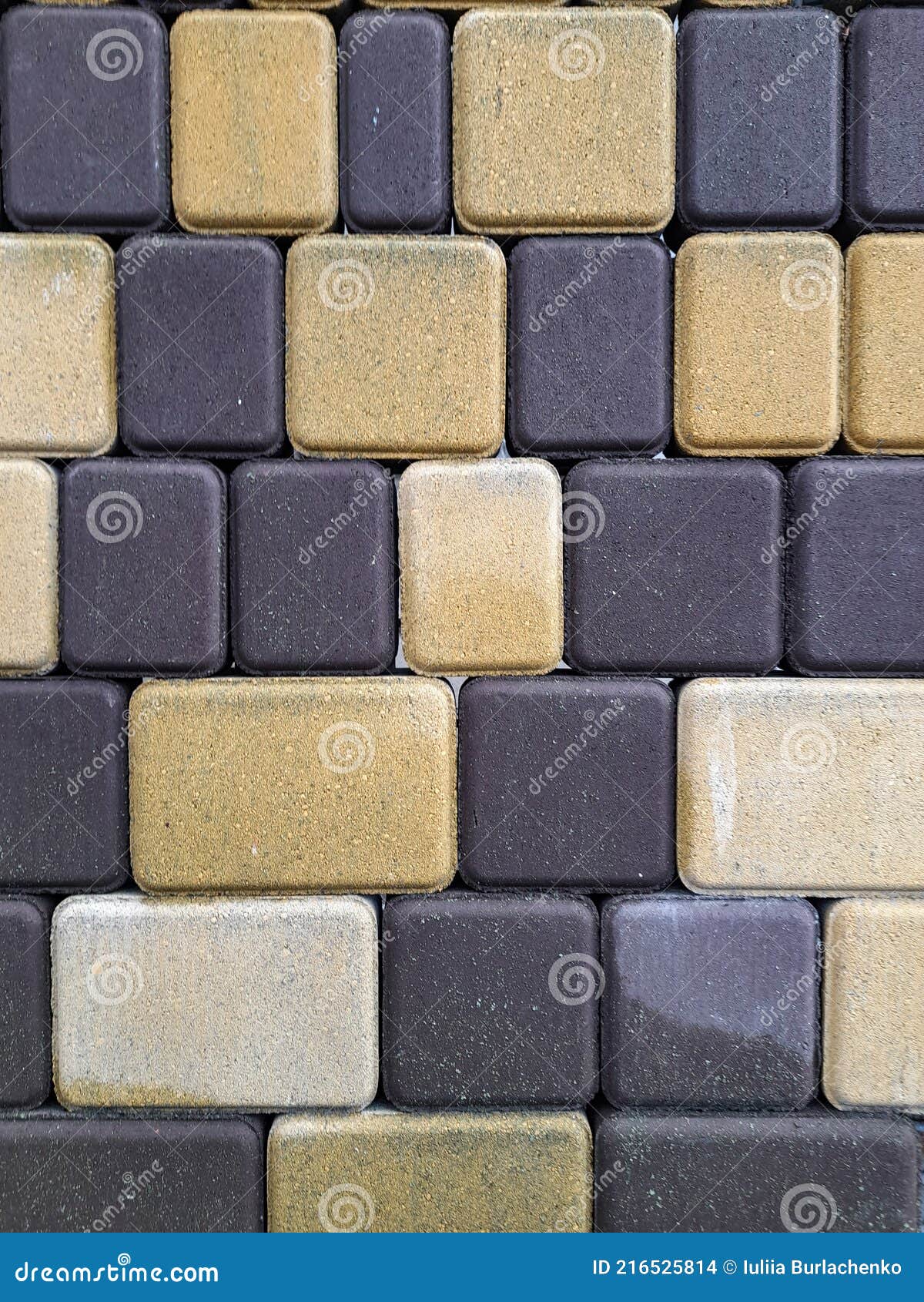 Paving slabs stock photo. Image of rectangular, pattern - 216525814