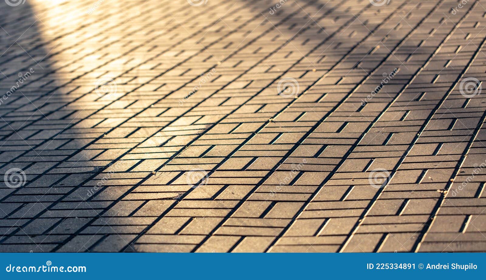 Paving Slabs at Sunset As an Abstract Stock Image - Image of floor ...