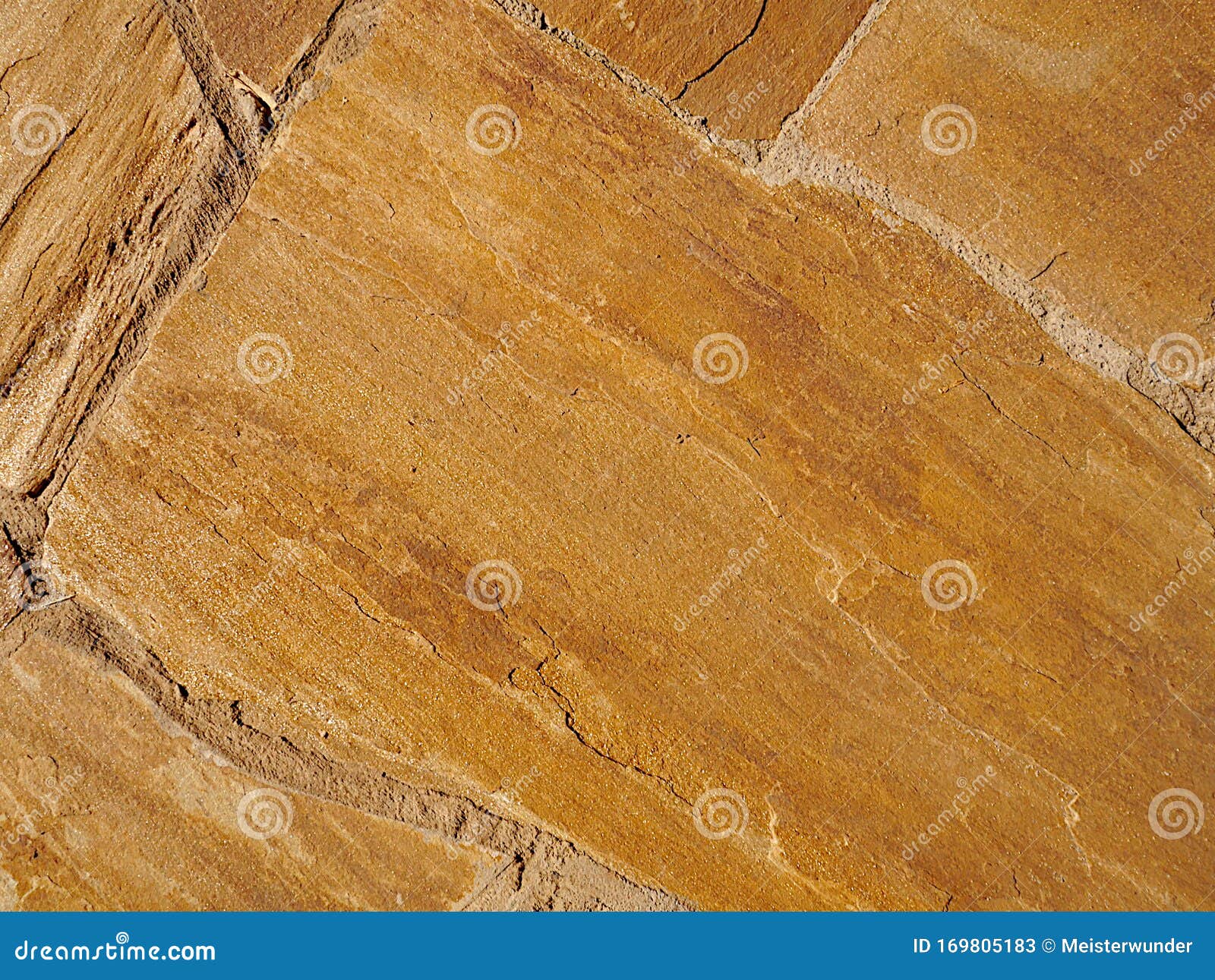 Gold Masonry of Stone Slabs Background, Texture Stock Image - Image of ...