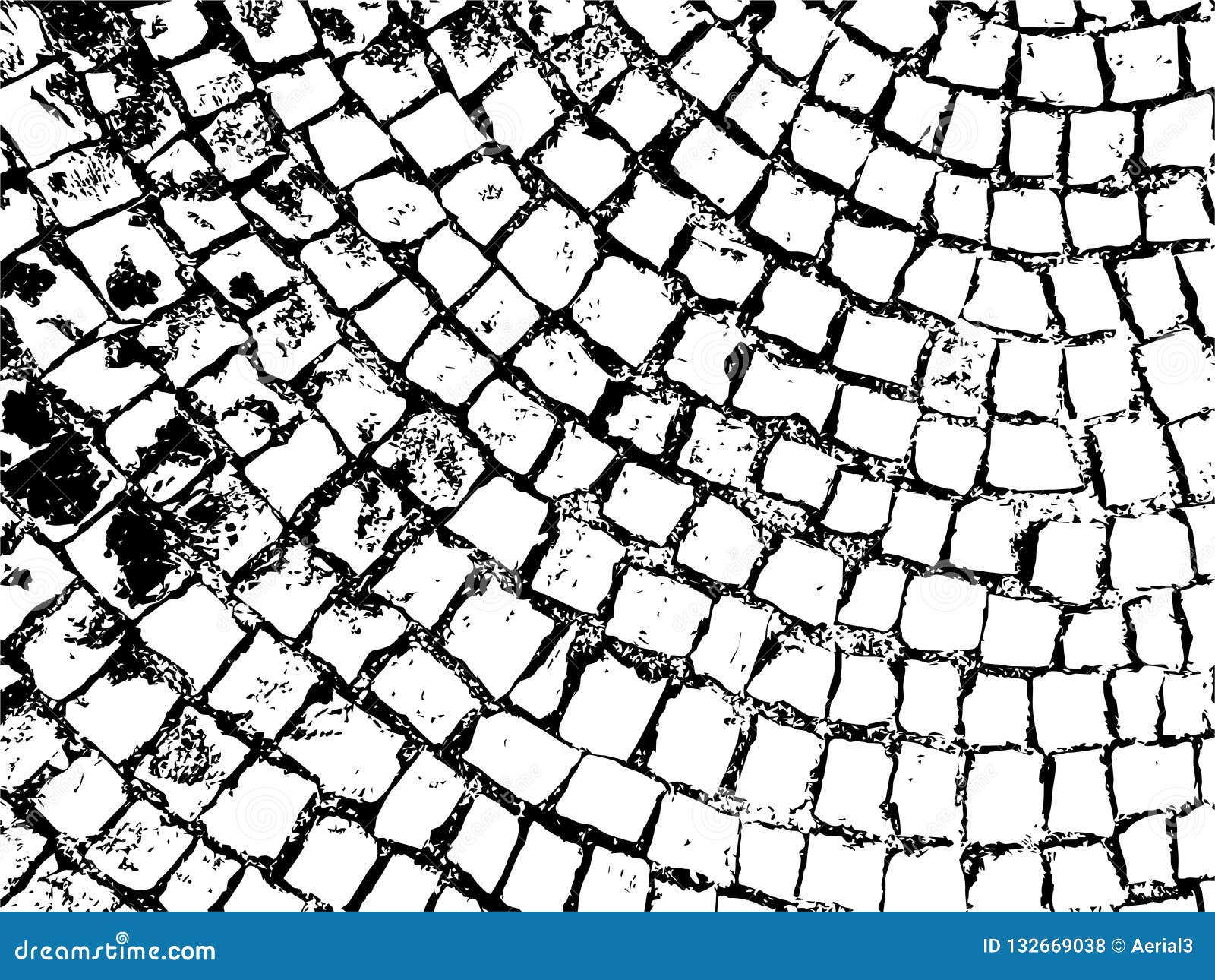 Paving Stone Pattern Vector Texture Overlay Stock Vector - Illustration ...