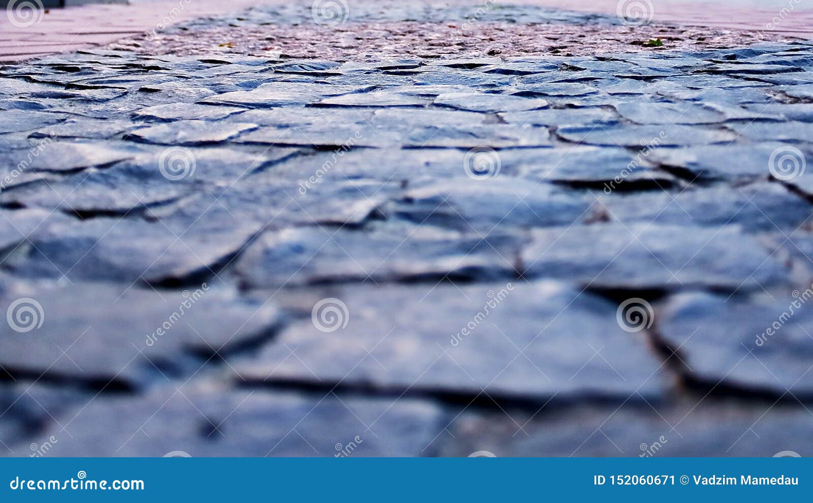 Paving Stone, Pavement, Wide View, View from Stock Image - Image of ...