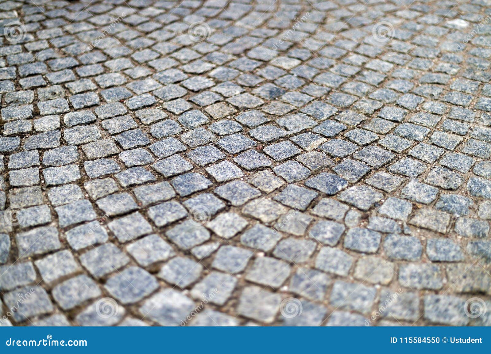 Paving Stone from Square Granite Bricks Stock Photo - Image of floor ...