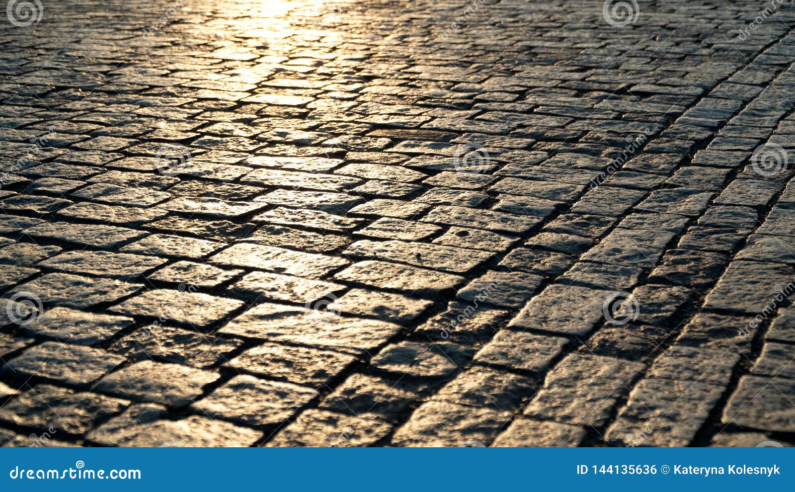 Paving stone and sunlight stock photo. Image of pattern - 144135636