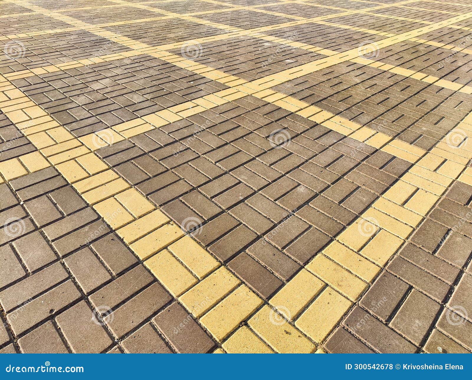 Paving Stone Tiles of Square and Rectangular Shape of Gray in ...