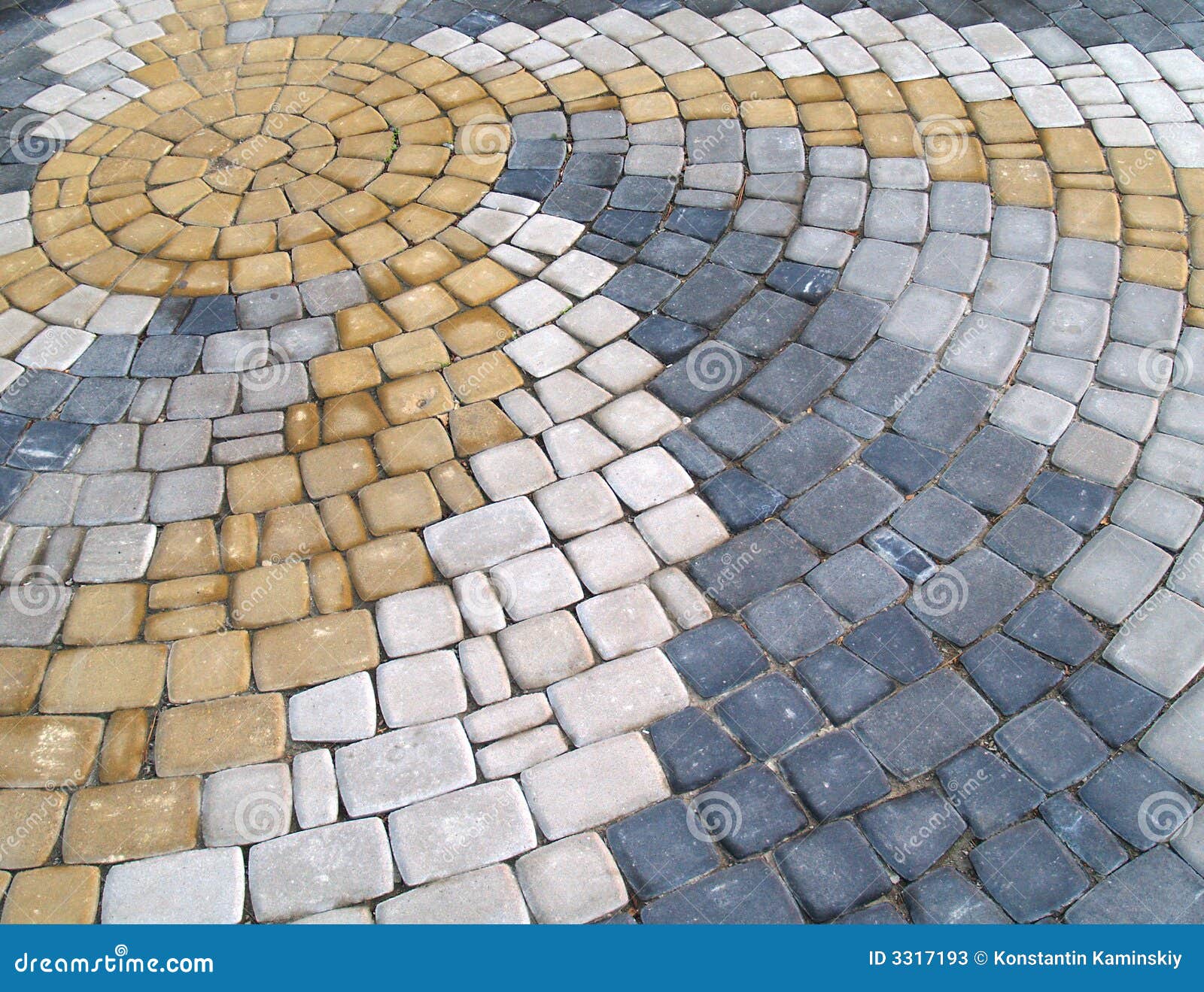 Paving stones stock image. Image of pattern, floor, pedestrian - 3317193