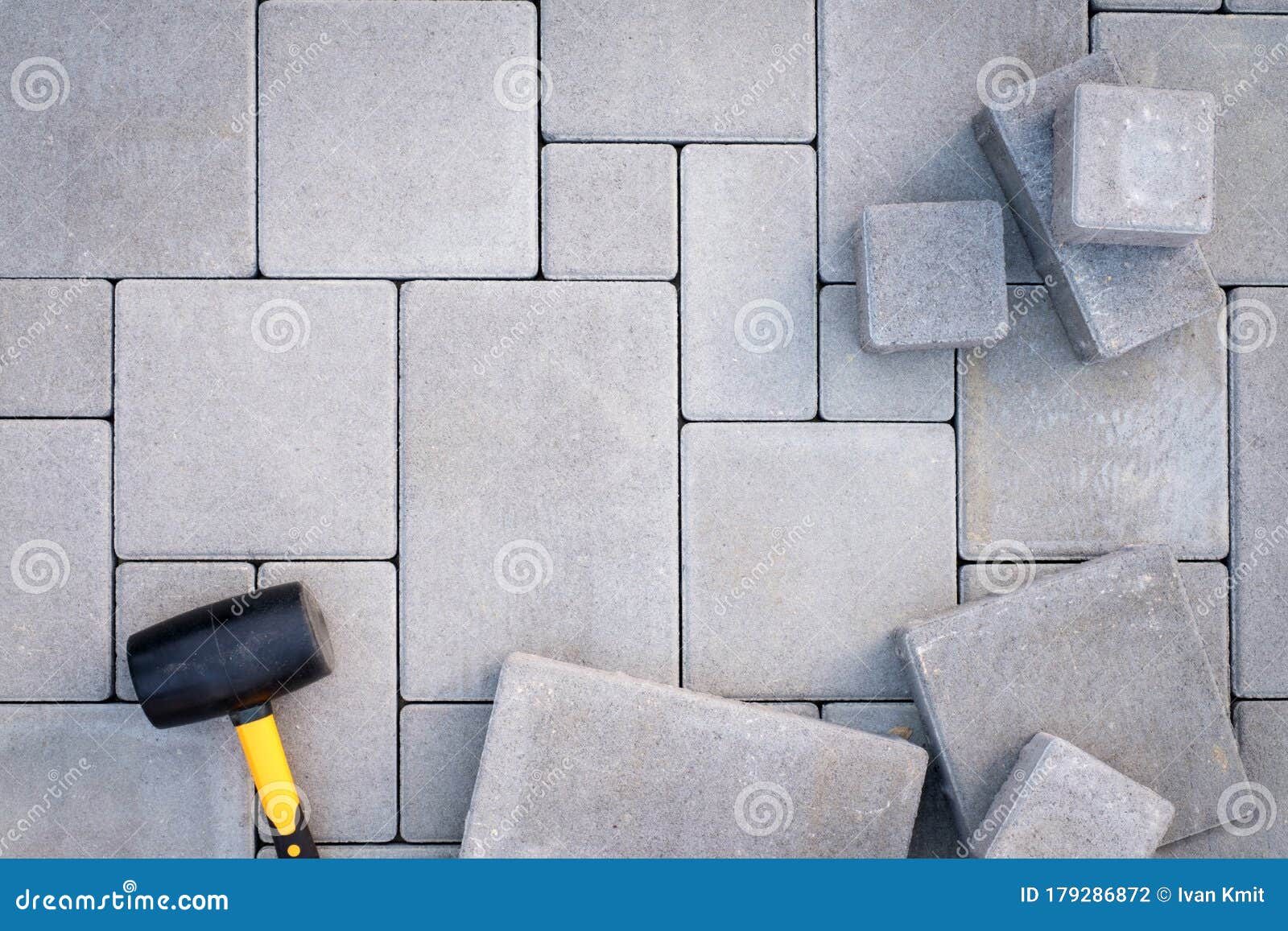 Paving Stones Paving Background Stock Photo - Image of material ...