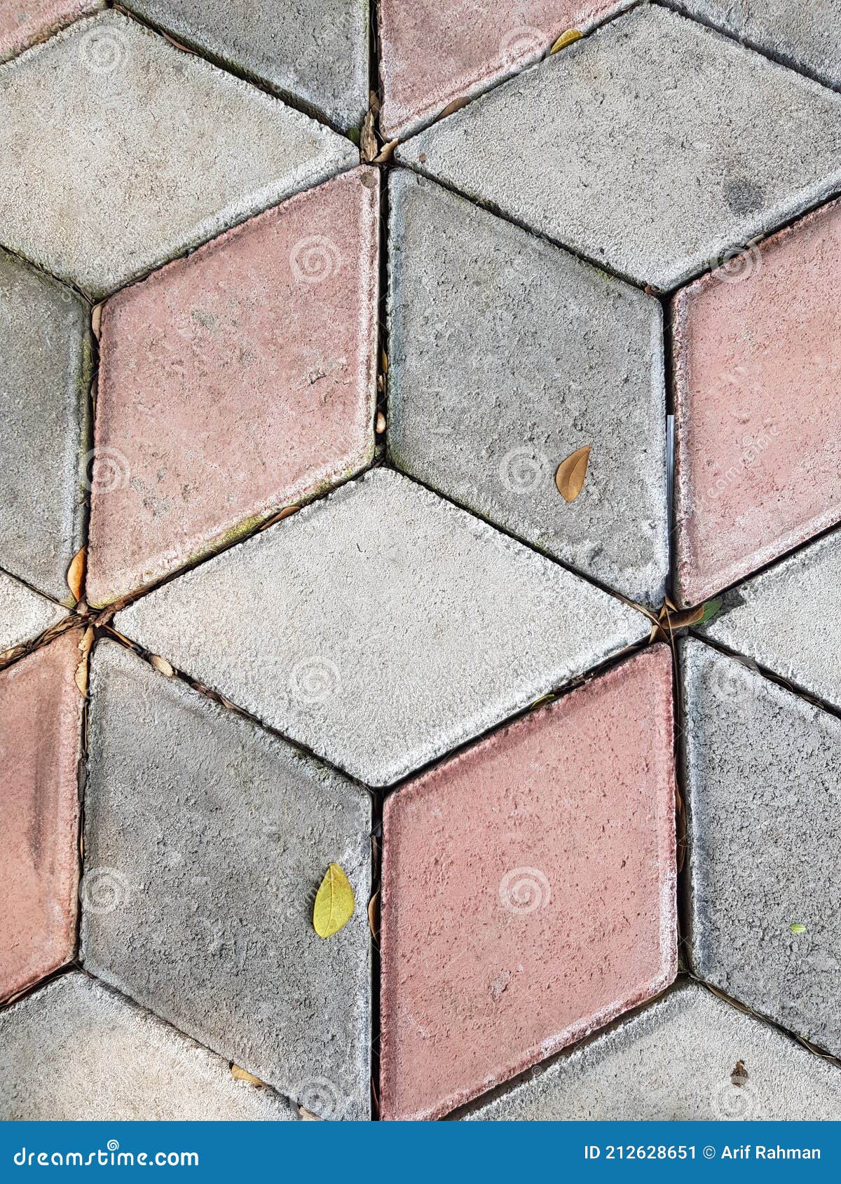 Paving Stones are Forming 3d Cubic Shape Stock Image - Image of stones ...