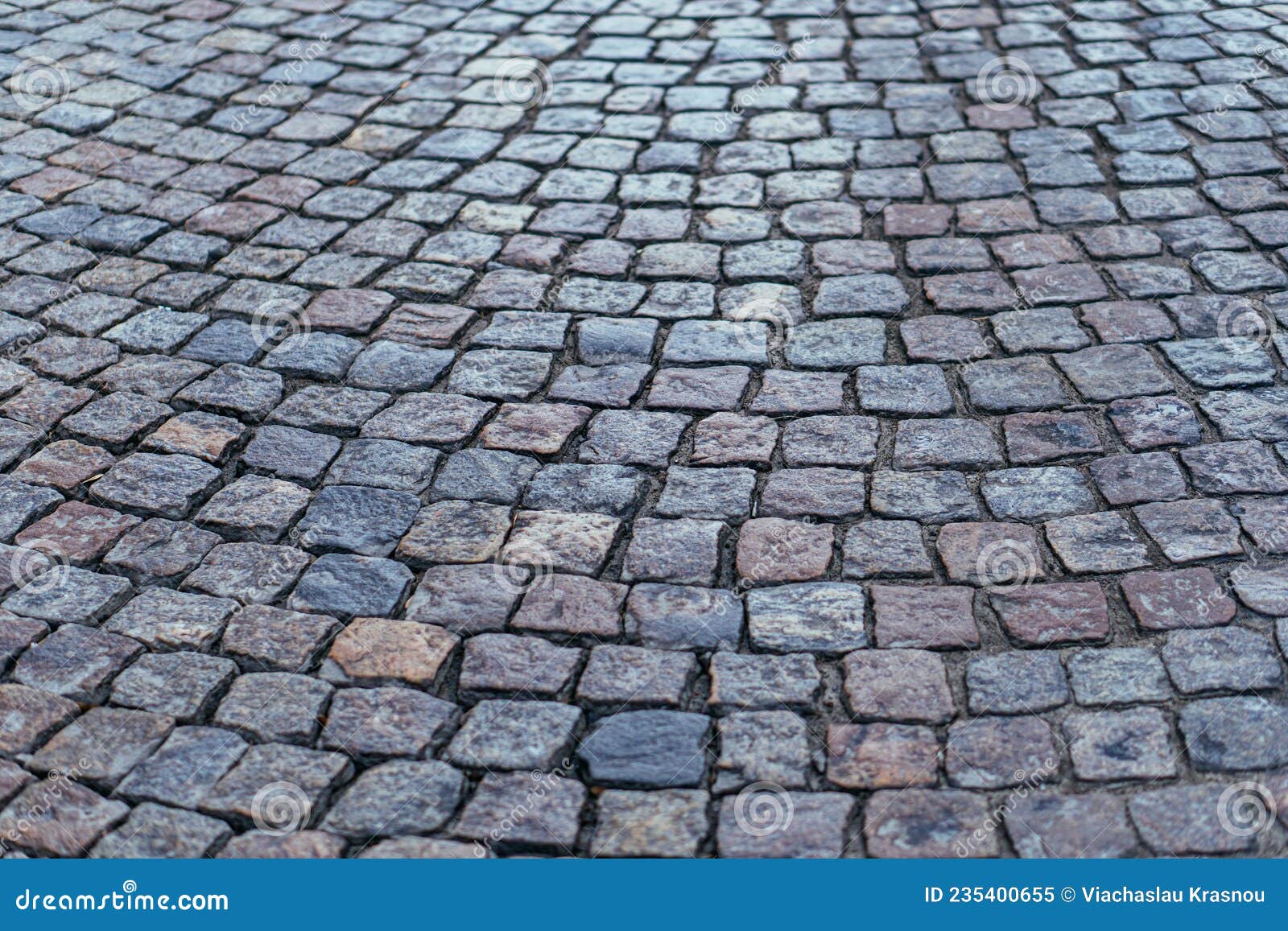 Paving Stones Pathway Texture. Cobblestone Road Pattern for Background ...