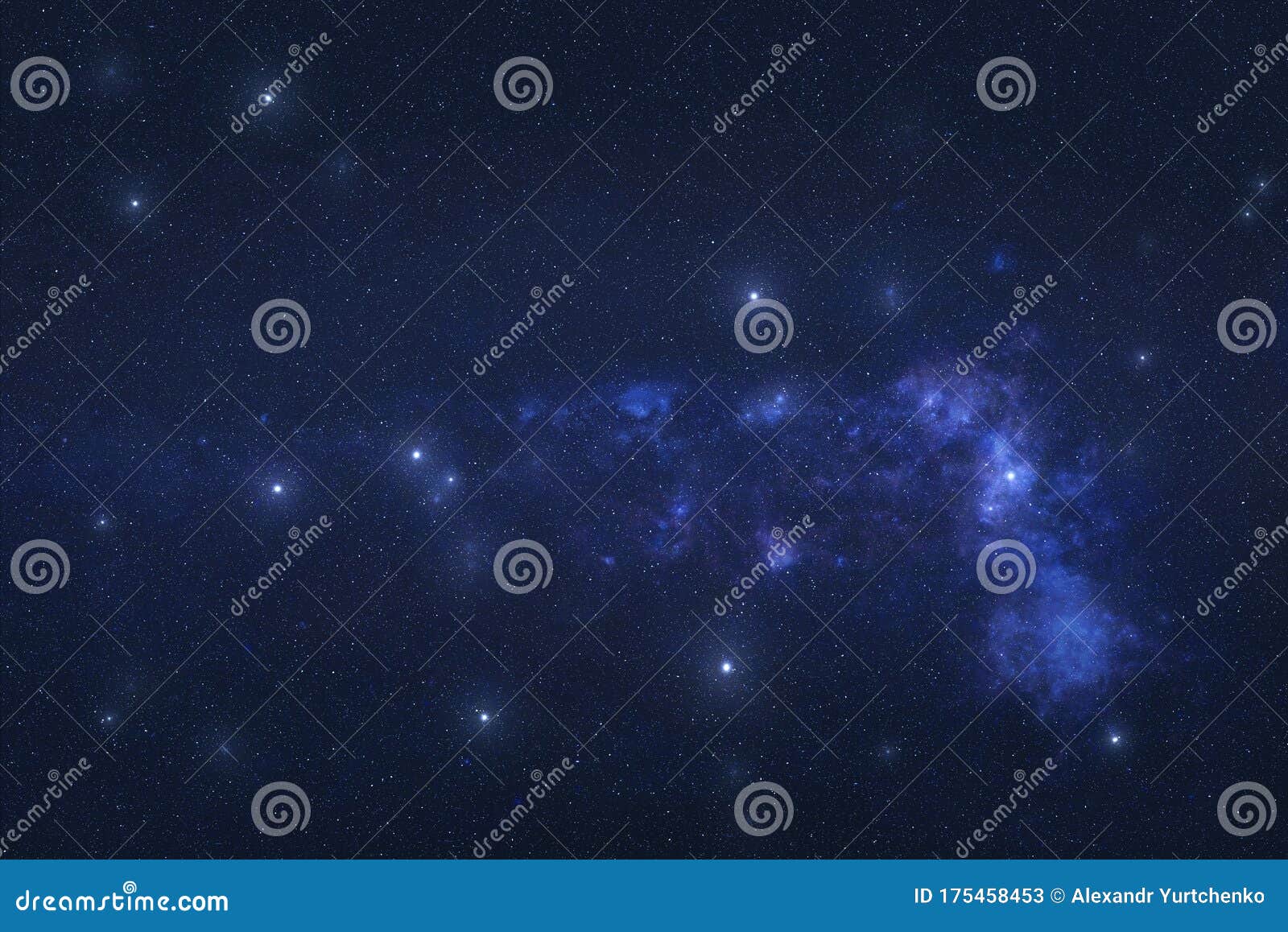 Pavo Constellation in Outer Space Stock Illustration - Illustration of ...