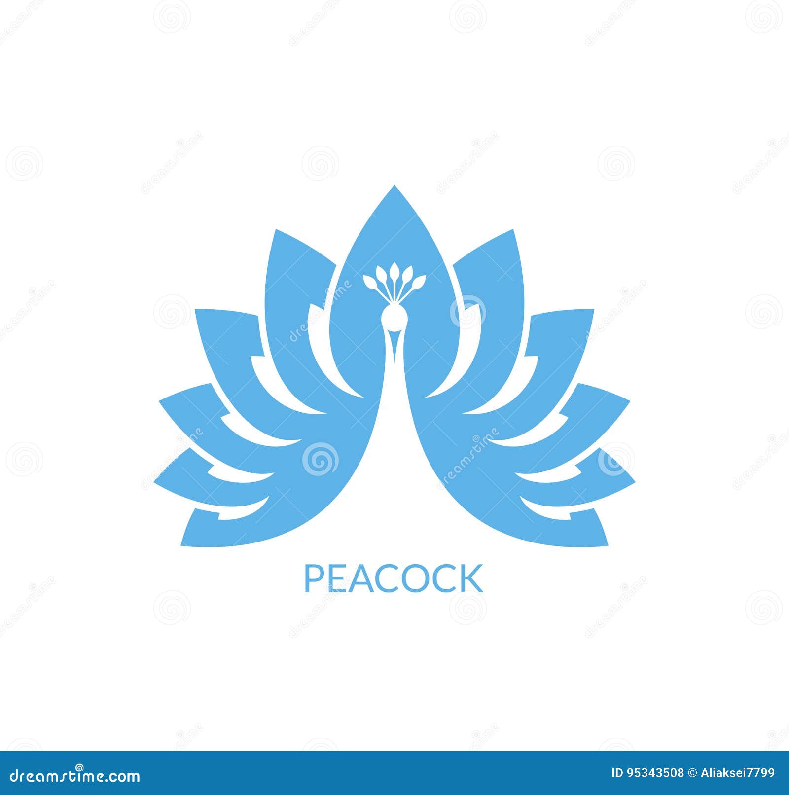 Pavo Real Abstracto 60208128 Ilustración del Vector - Ilustración de ...