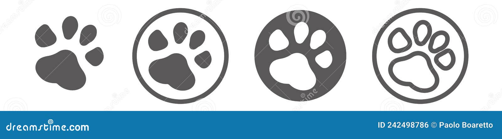 Paw Logo Cat Dog Animal Pet Footprint Stock Illustration - Illustration ... Paw Logo Cat Dog Animal Pet Footprint Stock Illustration - Illustration ...