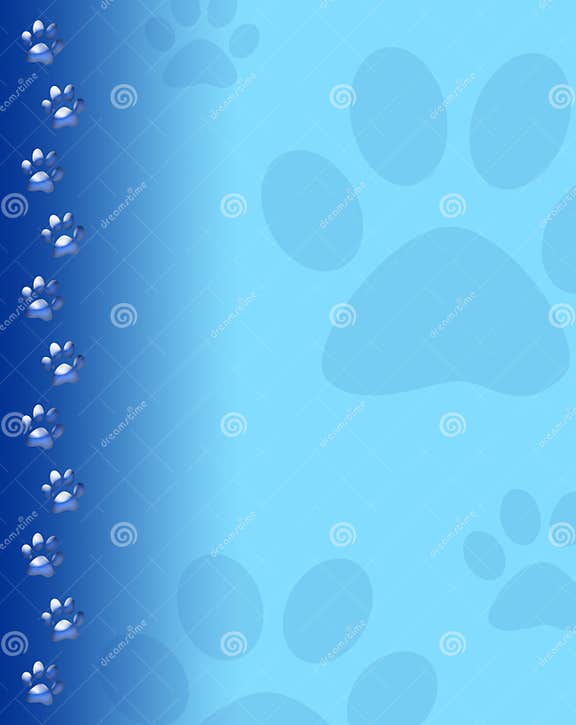 Paw print stock illustration. Illustration of kidish, frames - 9036531