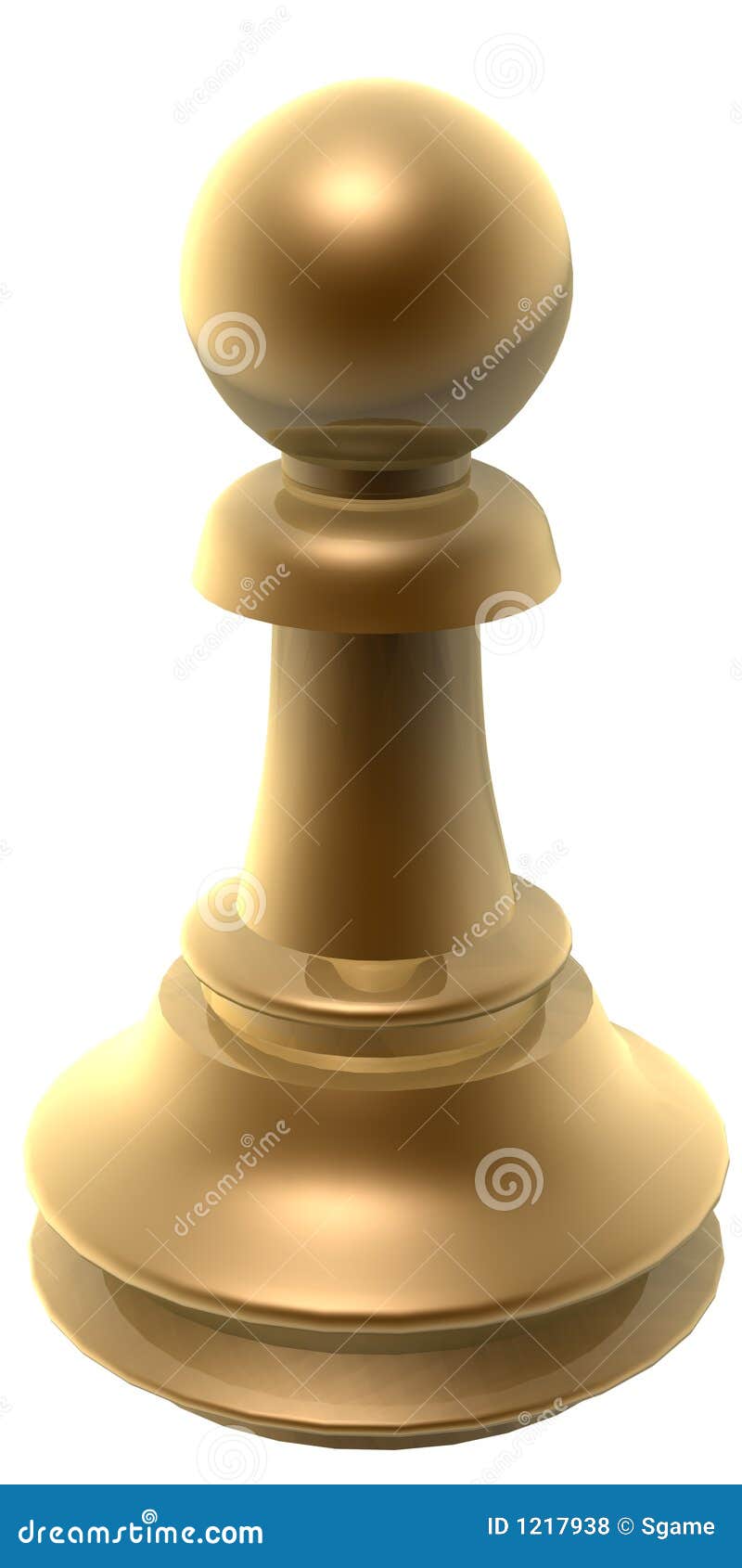 Pawn stock illustration. Illustration of pawn, rich, shine - 1217938