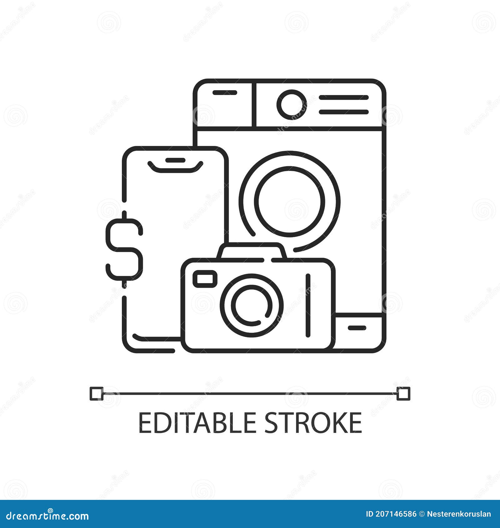 Collateral Linear Icon. Modern Outline Collateral Logo Concept O Vector ...