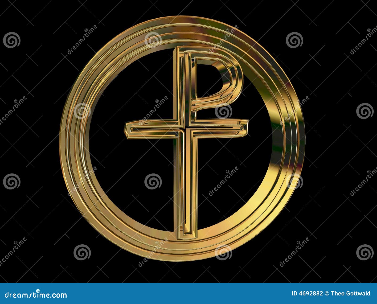 Pax-Christi symbol stock illustration. Illustration of passion - 4692882