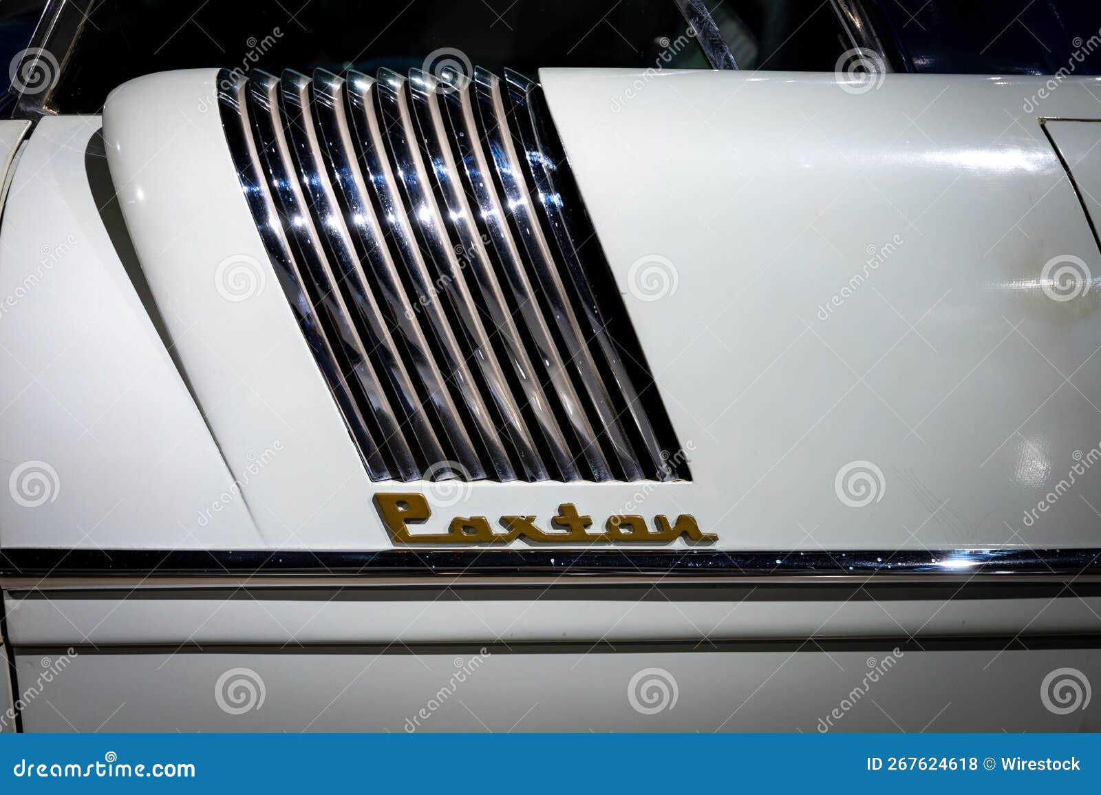Detail of the Paxton Automotiva Prototype Car, Paxton Phoenix Editorial ...