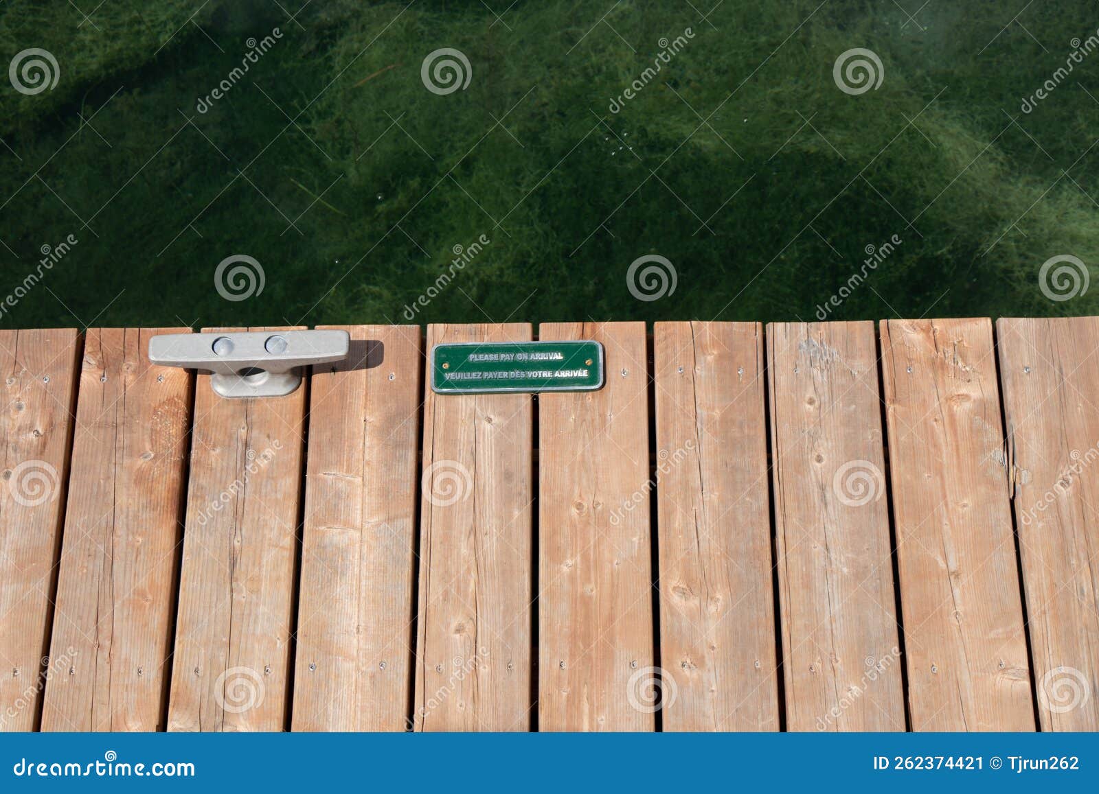 Pay on arrival at the dock stock image. Image of dock - 262374421