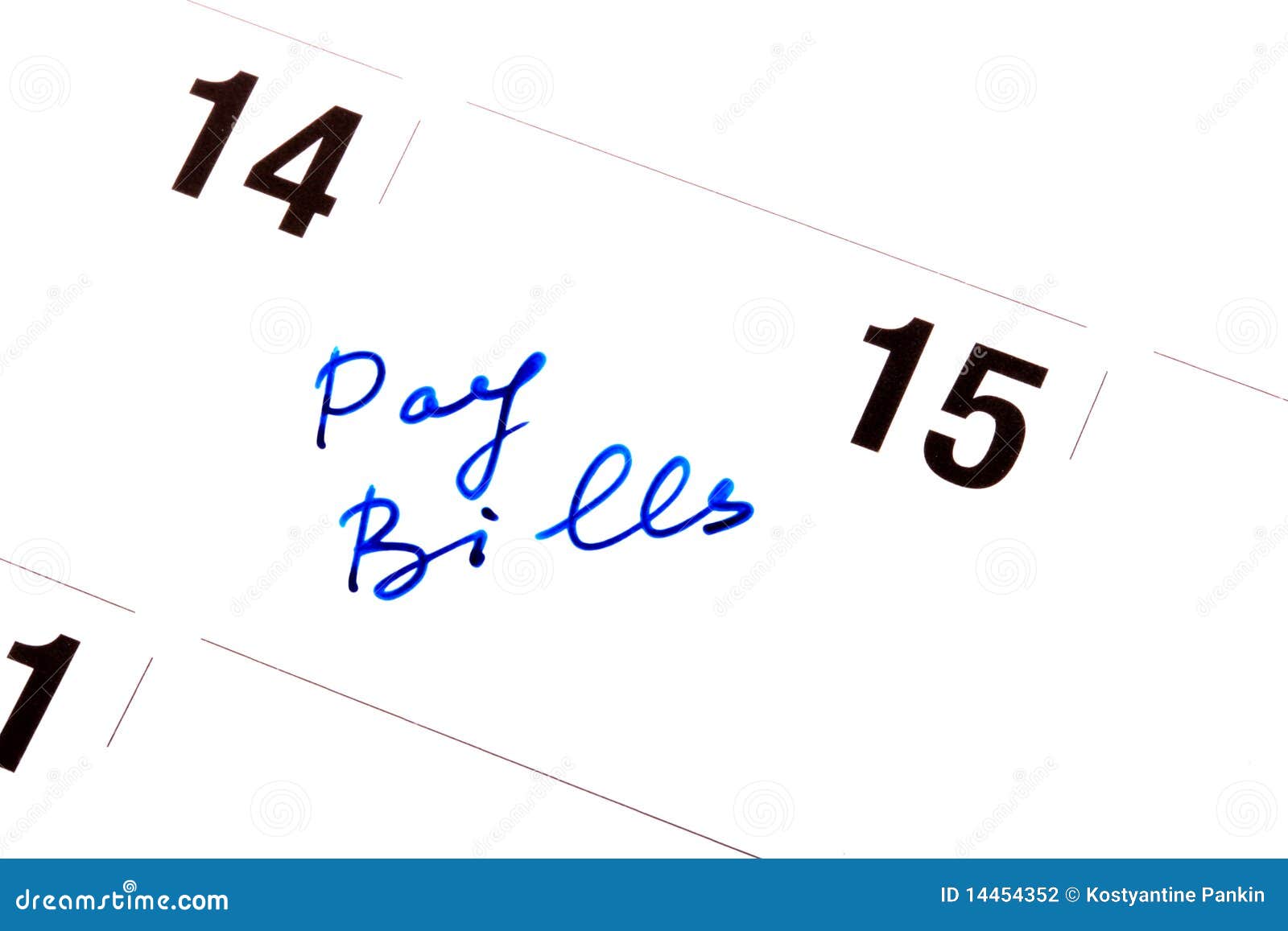 Pay Bills stock photo. Image of owner, affairs, forget - 14454352
