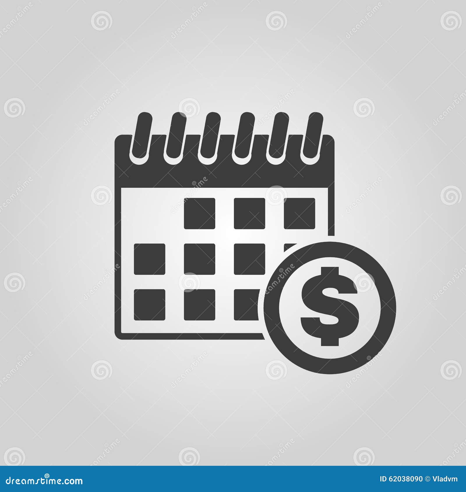 The Pay Day Icon. Tax and Payment, Dividends Symbol Stock Illustration ...