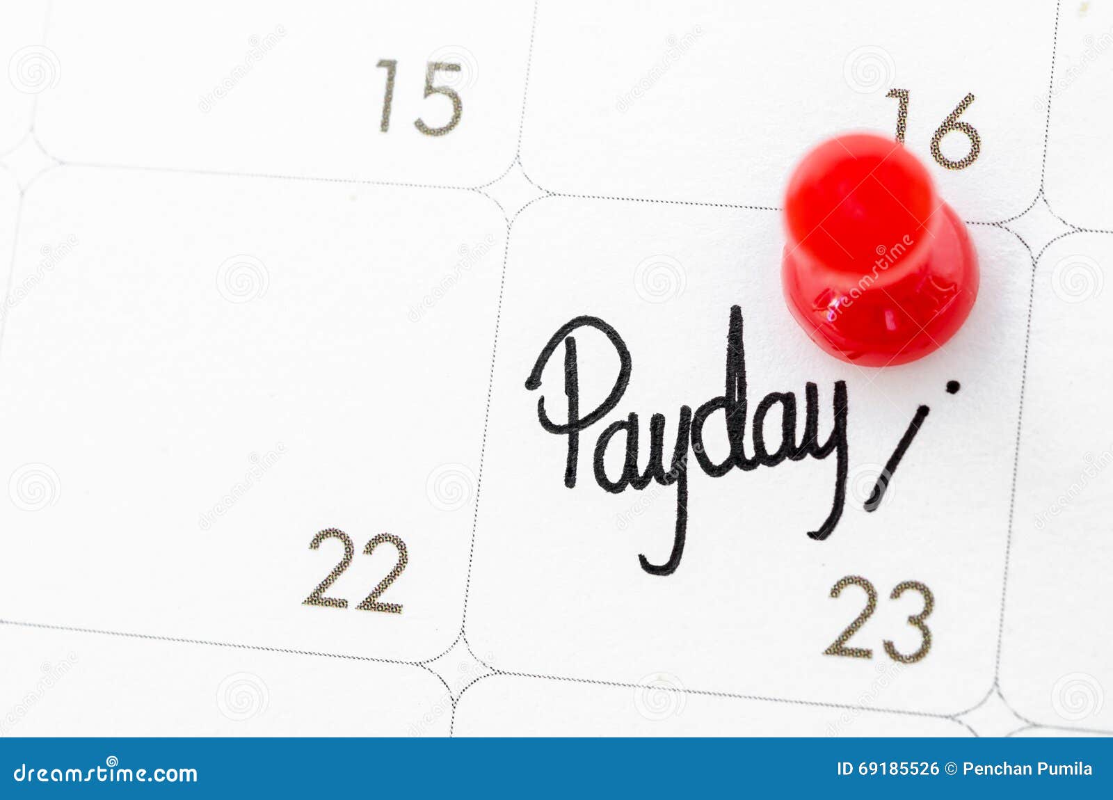 Pay day of the month. stock photo. Image of finance, date - 69185526