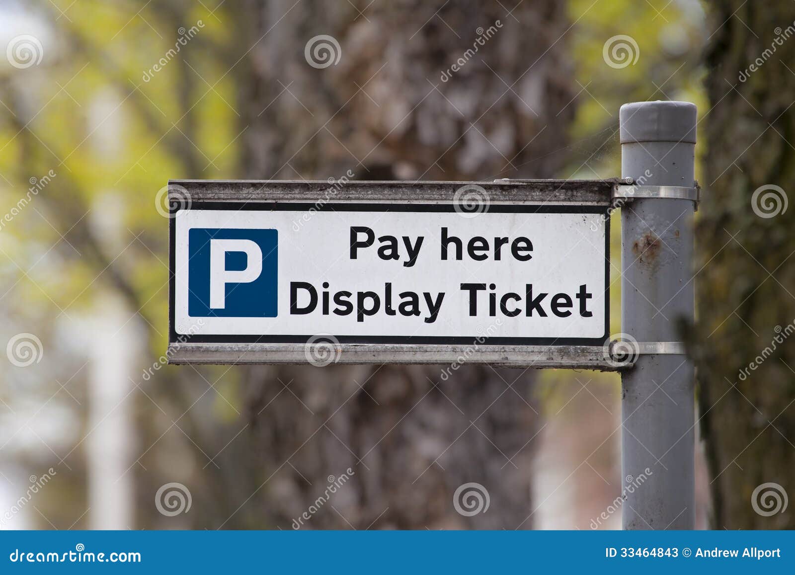 Pay and Display Car Park Sign Stock Image - Image of show ...