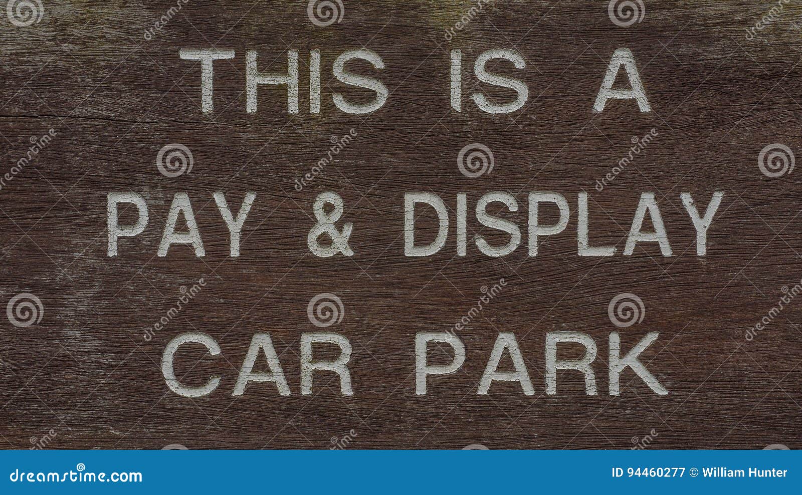Pay and Display Car Parking Sign Stock Image - Image of parking, route ...