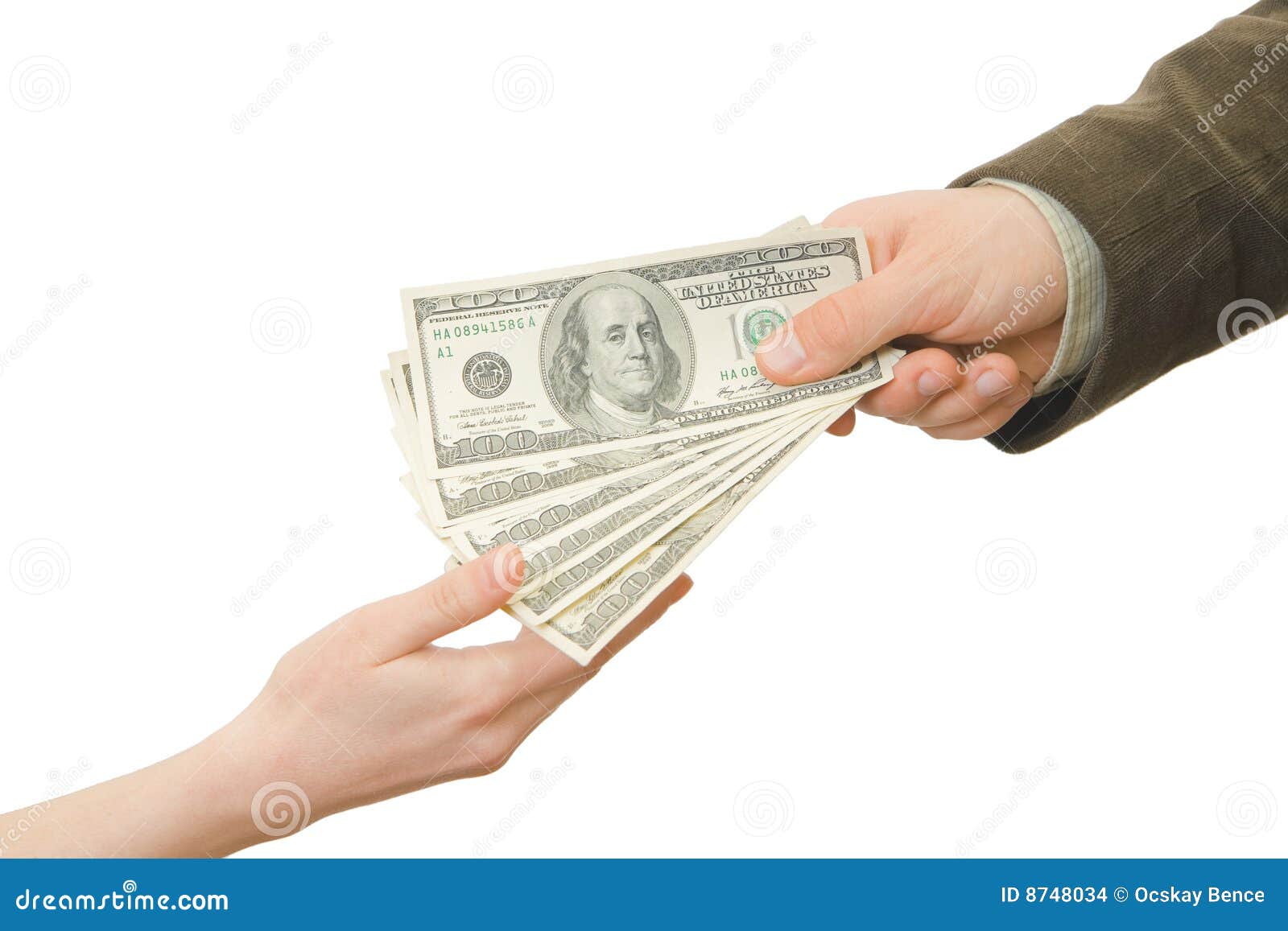 Pay good stock photo. Image of money, human, give, cash - 8748034