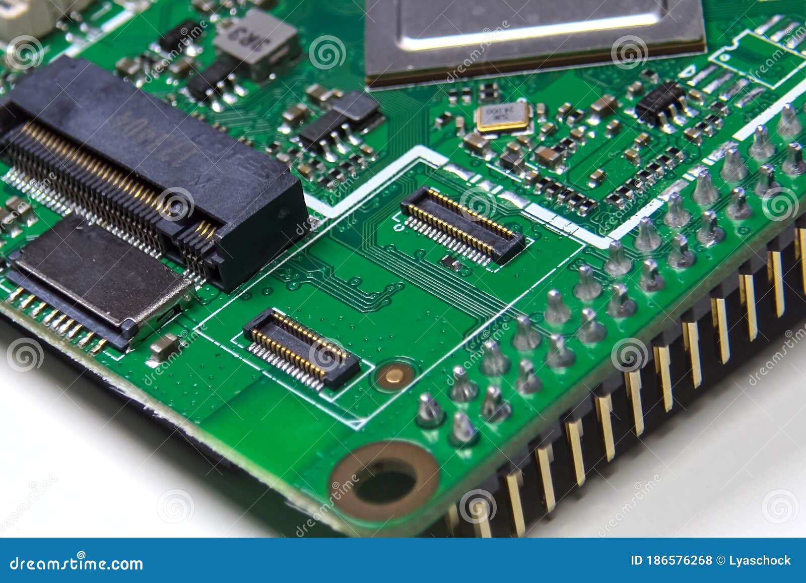 Pay Mini Computer with a Processor and Interface Connectors. Min ...