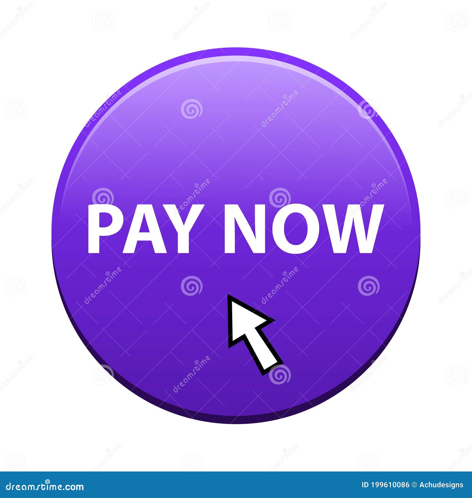 Pay now button stock vector. Illustration of buttons - 199610086