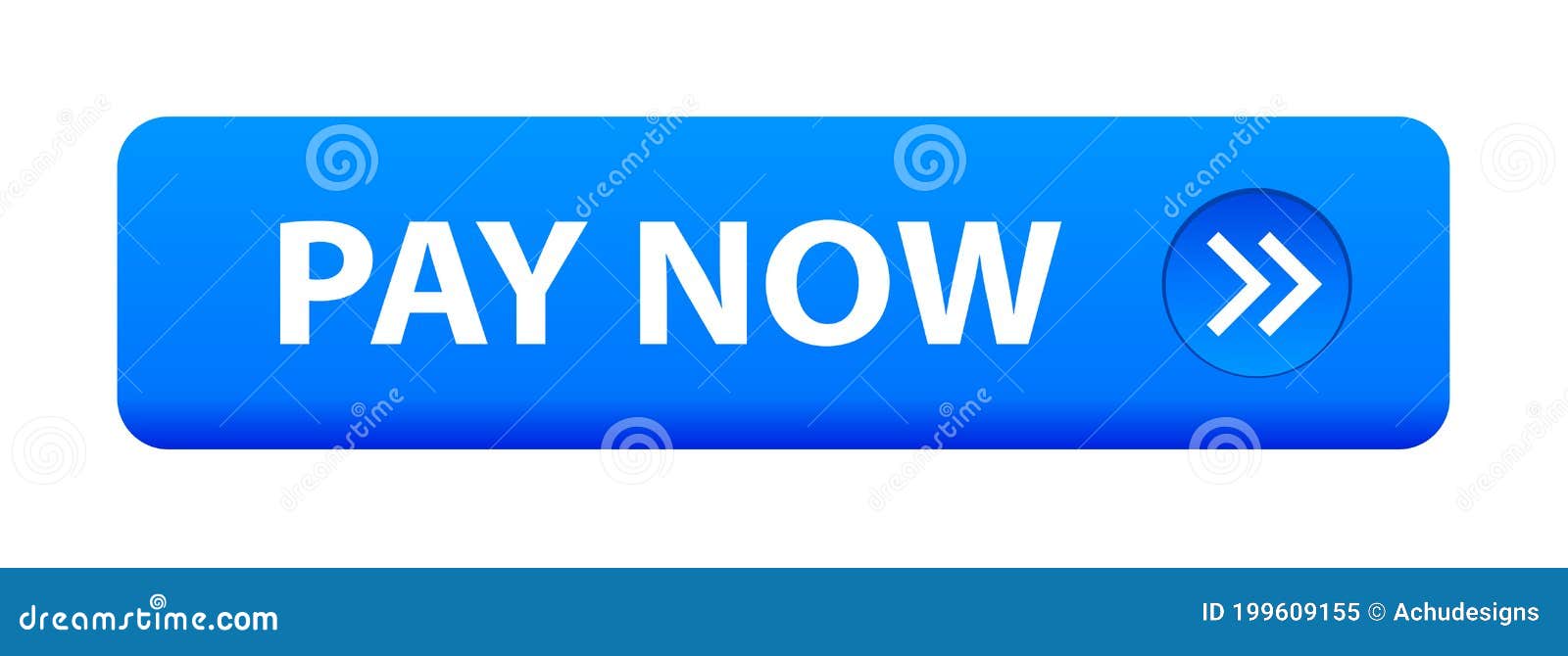 Pay now button stock vector. Illustration of click, button - 199609155