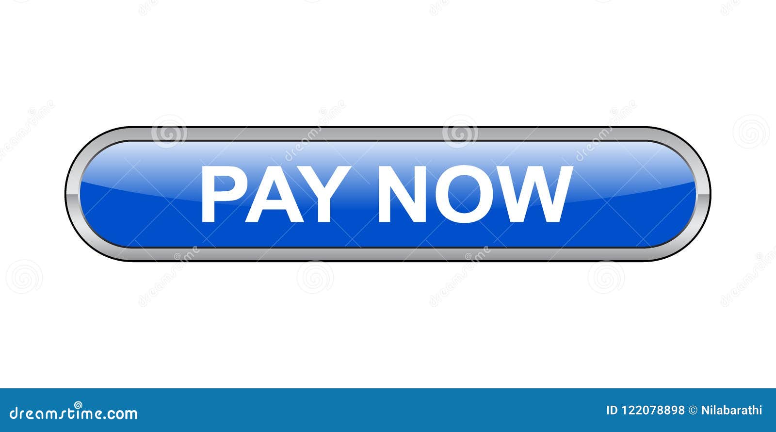 Pay now button stock illustration. Illustration of background - 122078898
