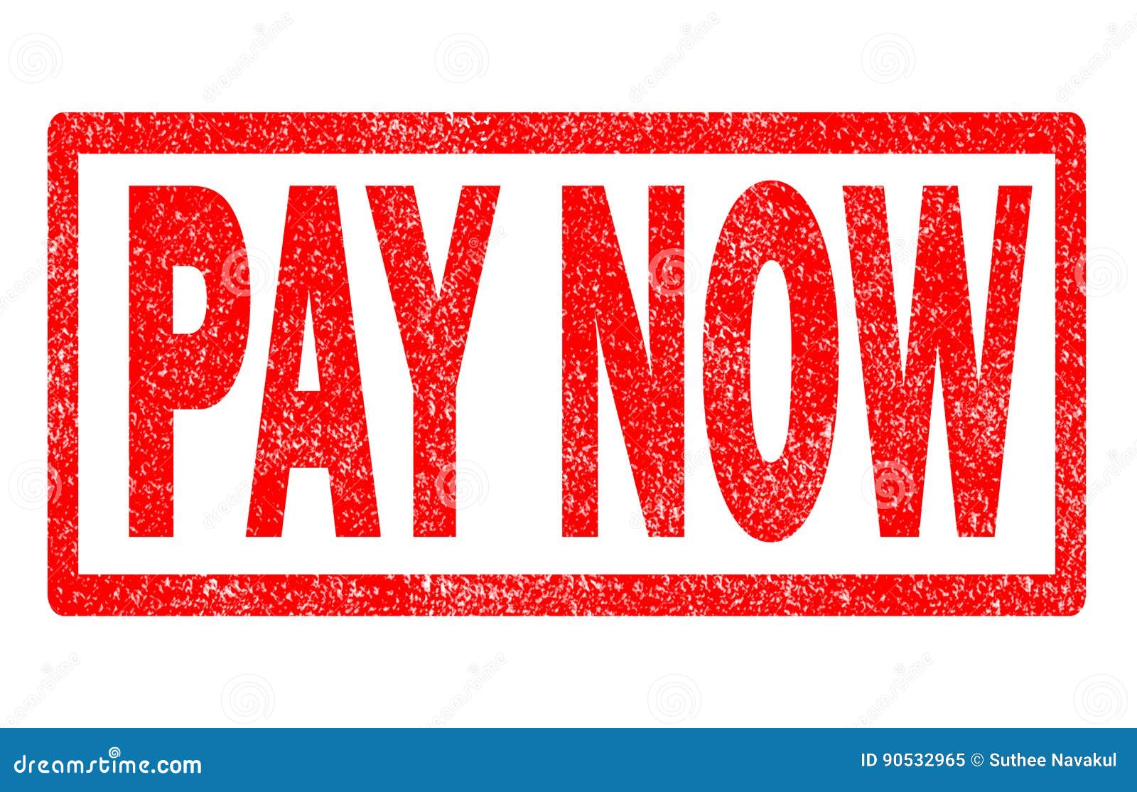 Pay Now Stamp on White Background. Stock Illustration - Illustration of ...