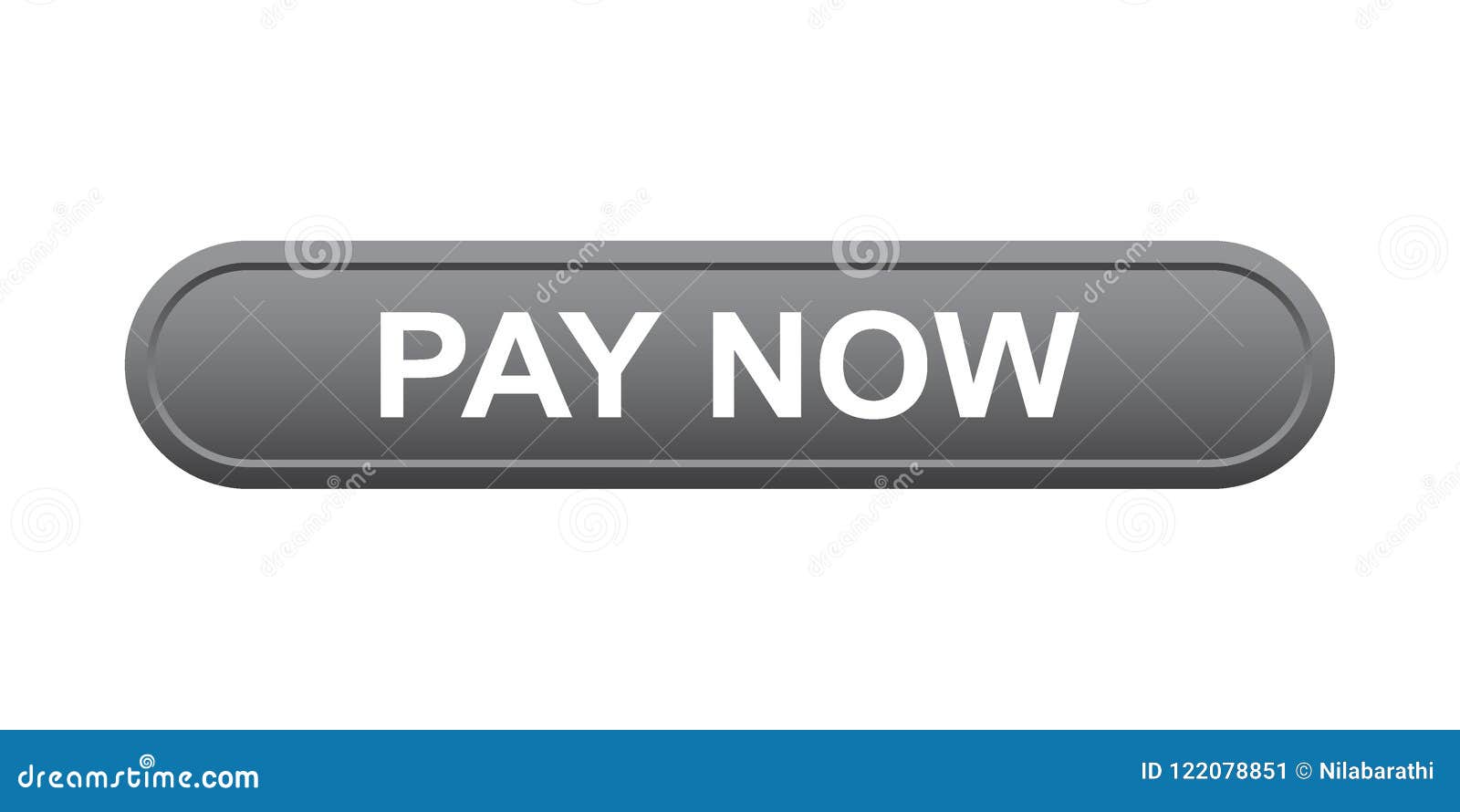 Pay now button stock illustration. Illustration of concept - 122078851