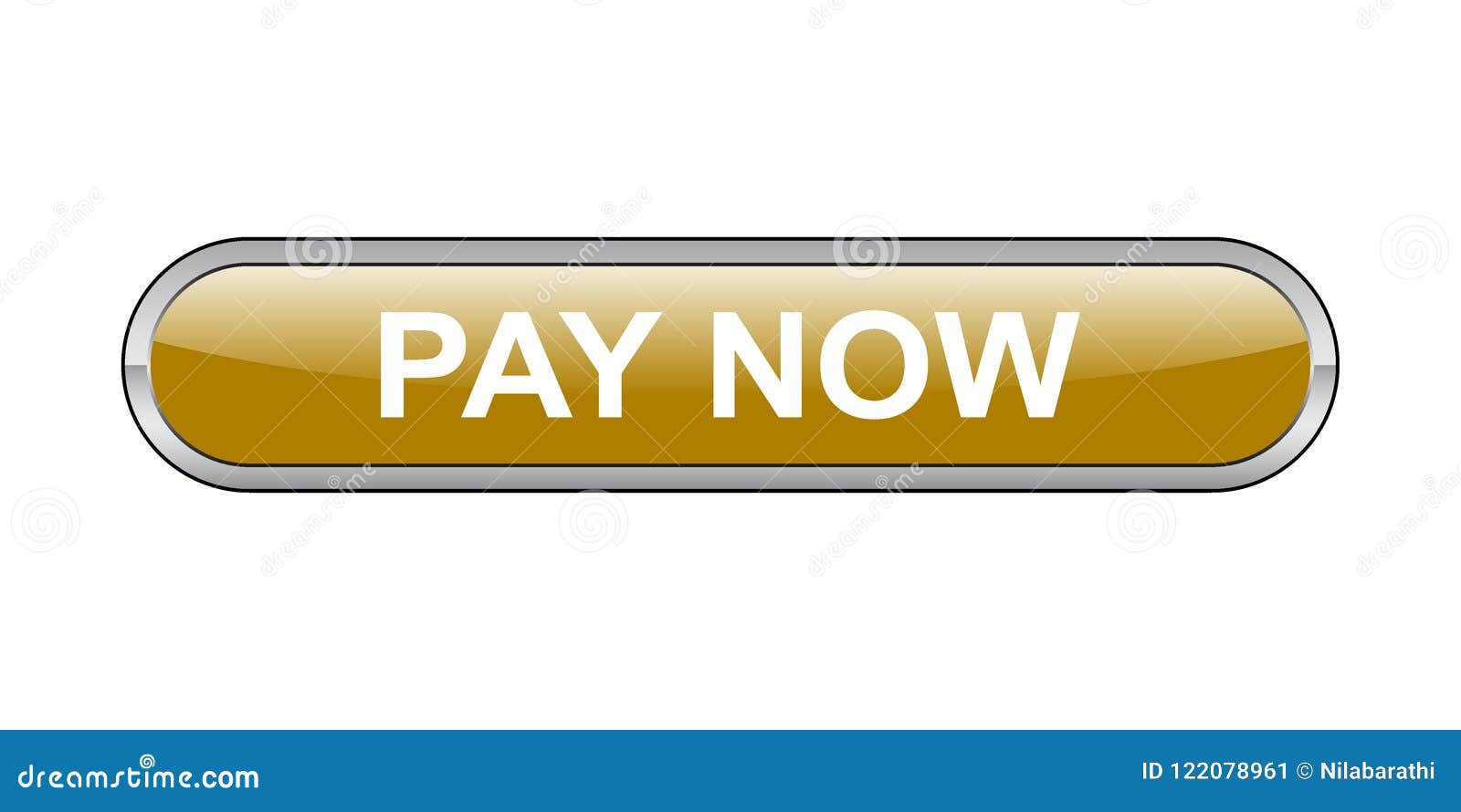 Pay now button stock illustration. Illustration of accept - 122078961