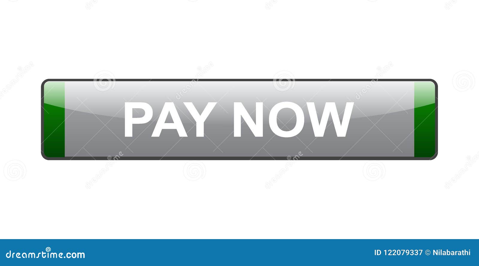 Pay now button stock illustration. Illustration of buyer - 122079337