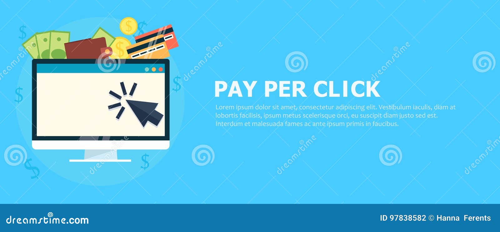 Click Banner Stock Illustrations – 31,254 Click Banner Stock ...