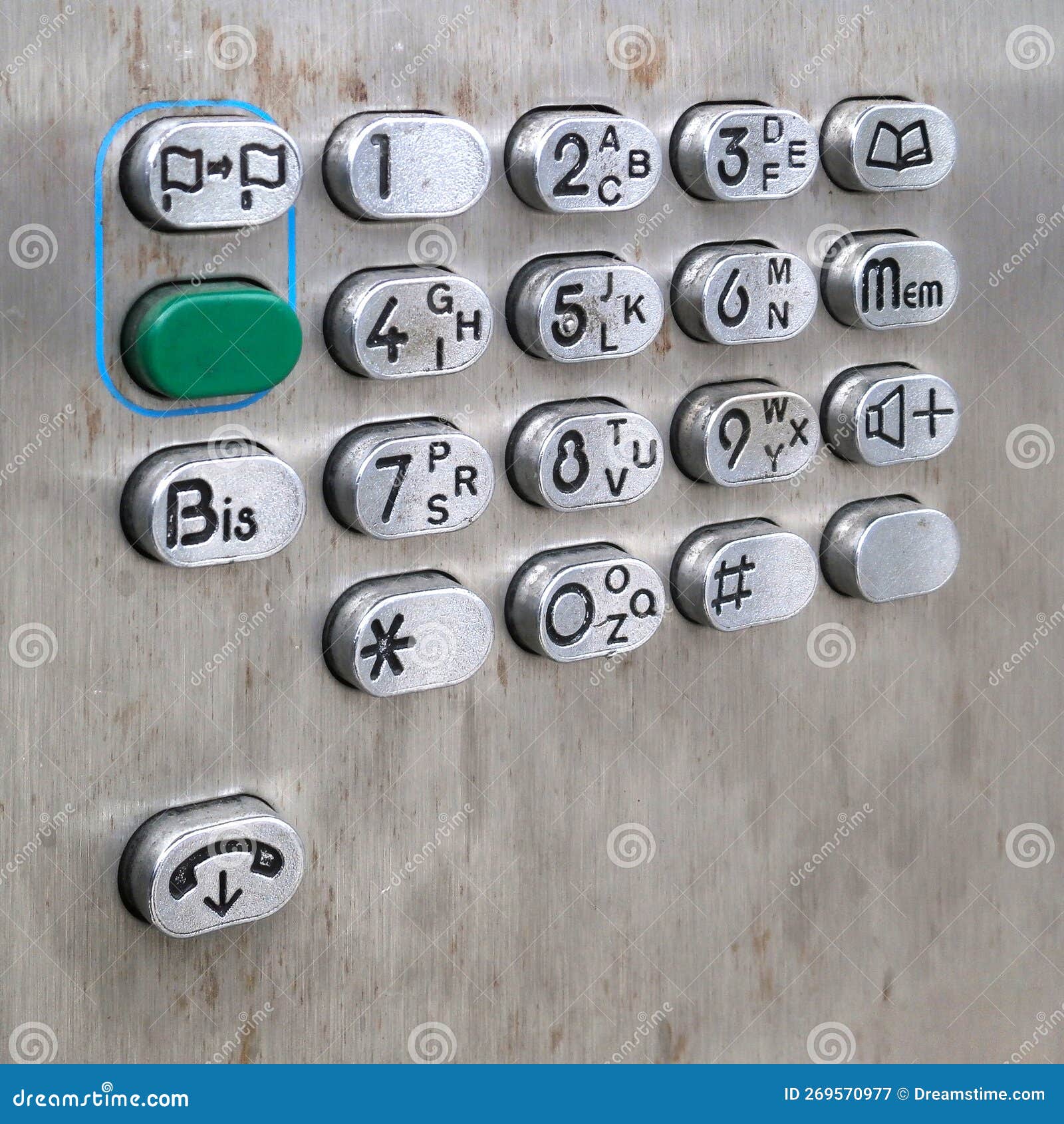 Pay Phone Keypad stock image. Image of composition, number - 269570977