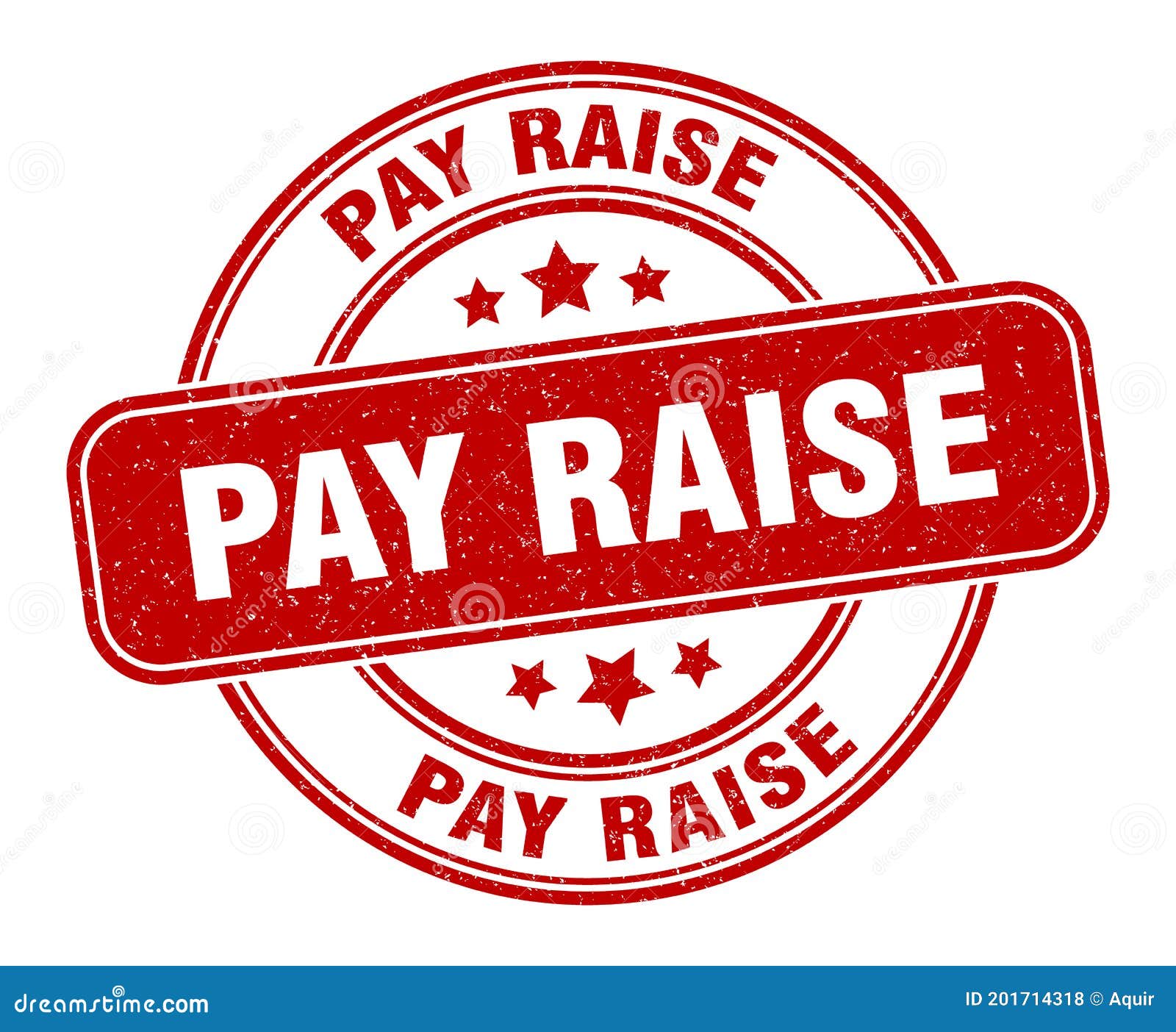 Pay Raise Stamp. Pay Raise Label. Round Grunge Sign Stock Vector ...